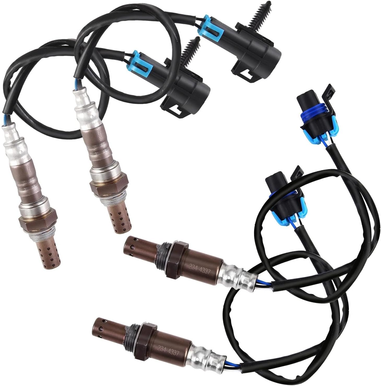 Amazon.com: O2 Oxygen Sensor Upstream Downstream Fits for Chevy for GMC ...