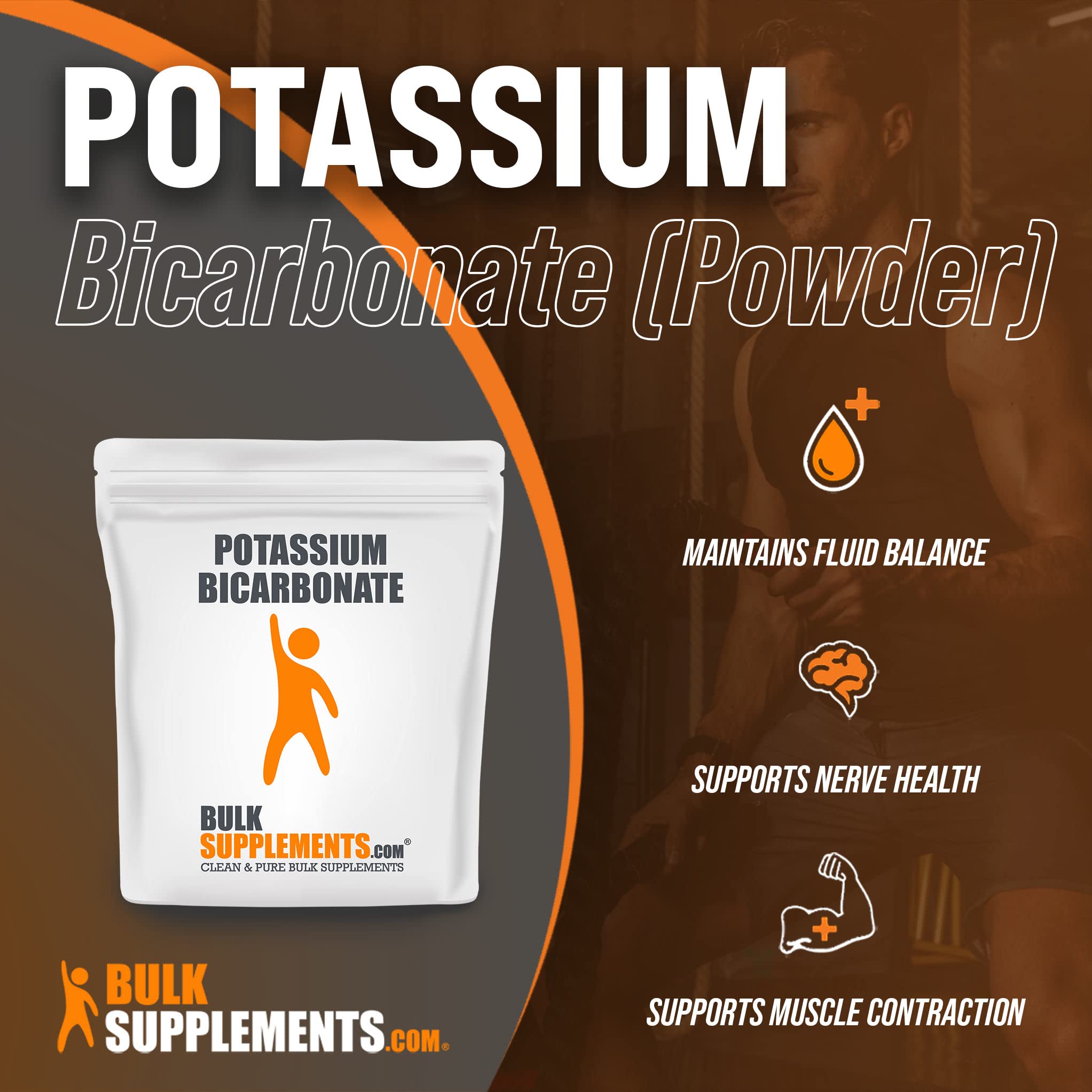 Buy BulkSupplements.com Potassium Bicarbonate Powder - Potassium Powder ...