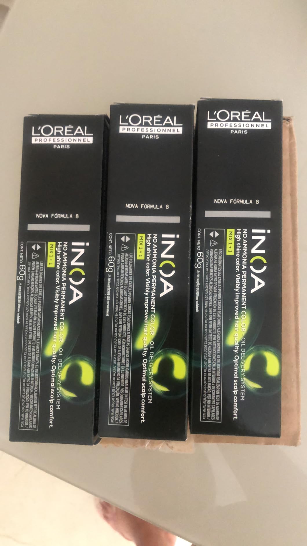 Loreal Inoa 8 Louro Claro - Tintura 60g : Amazon.com.br: Beleza