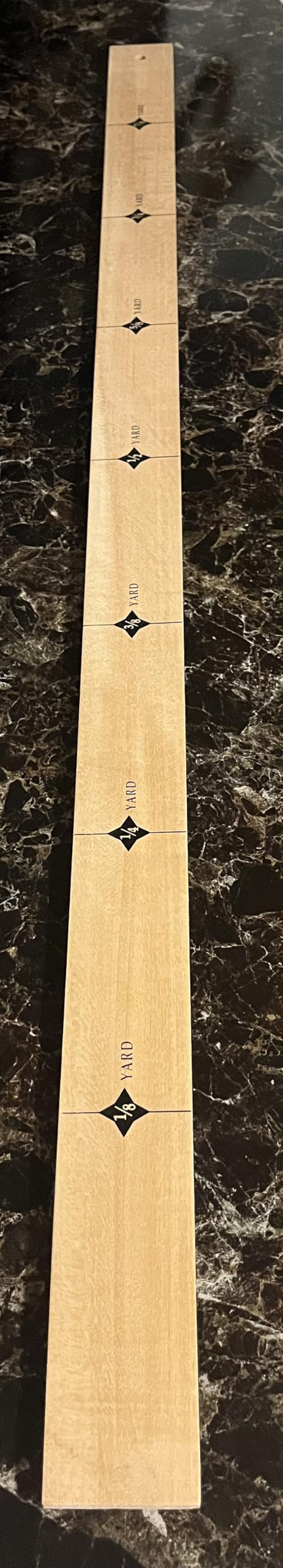 Amazon.com: Dritz 3102 Wooden Yardstick, Natural