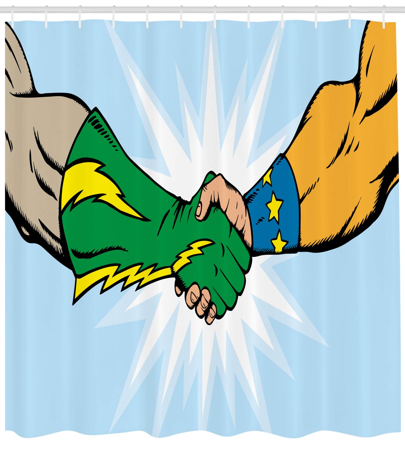 Superhero Handshake