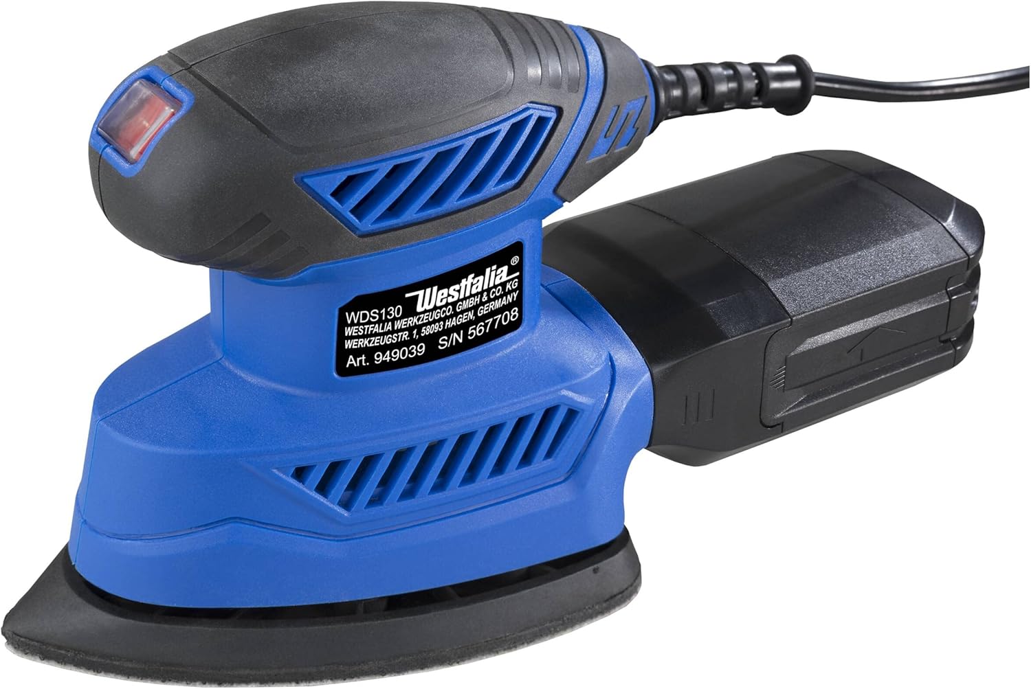 Westfalia Dreieckschleifer WDS130 : Amazon.de: Baumarkt