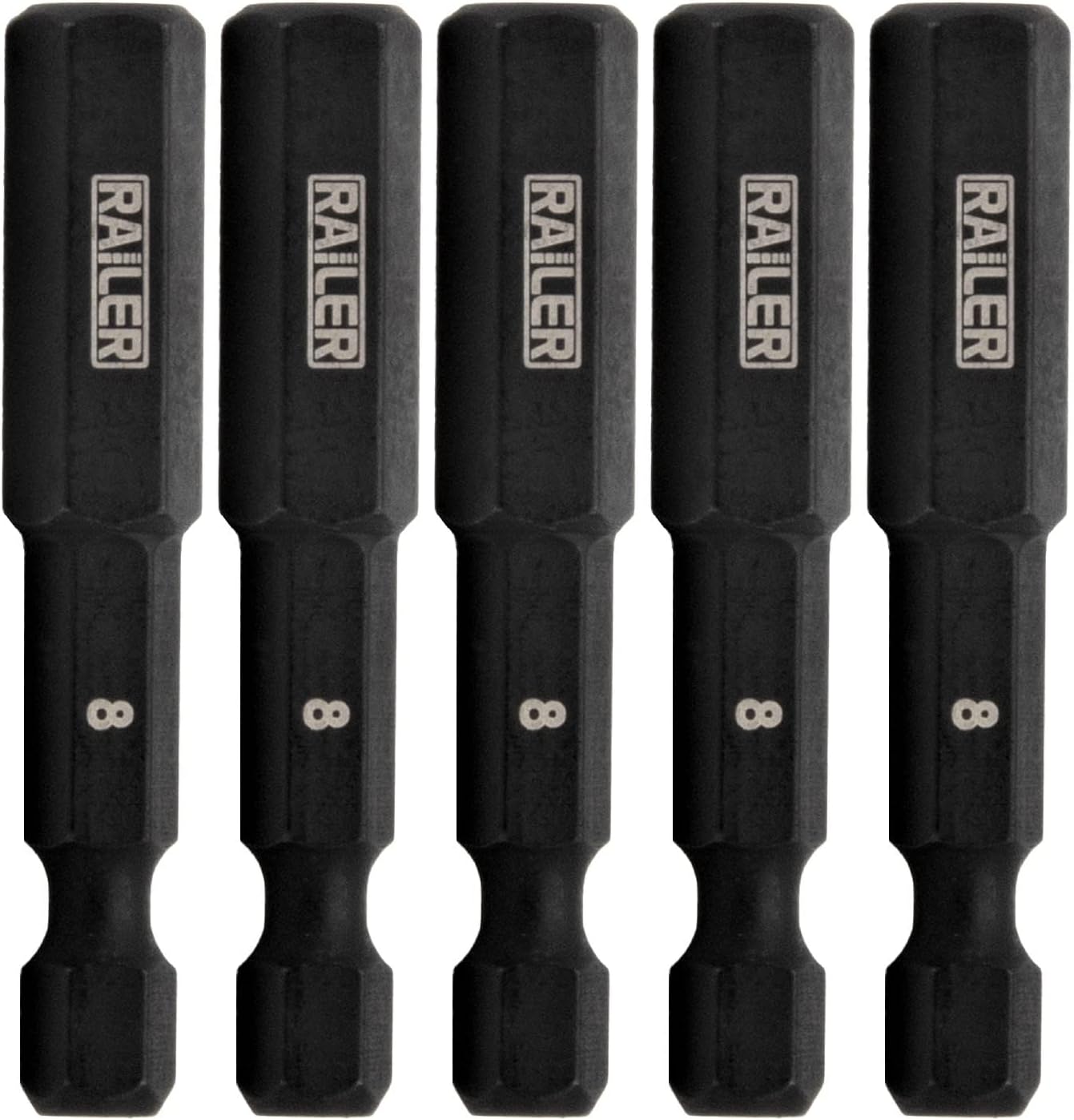 Hex 8mm Impact Driver Bit - Railer Allen Wrench Drill Hex Bits. 1/4 ...