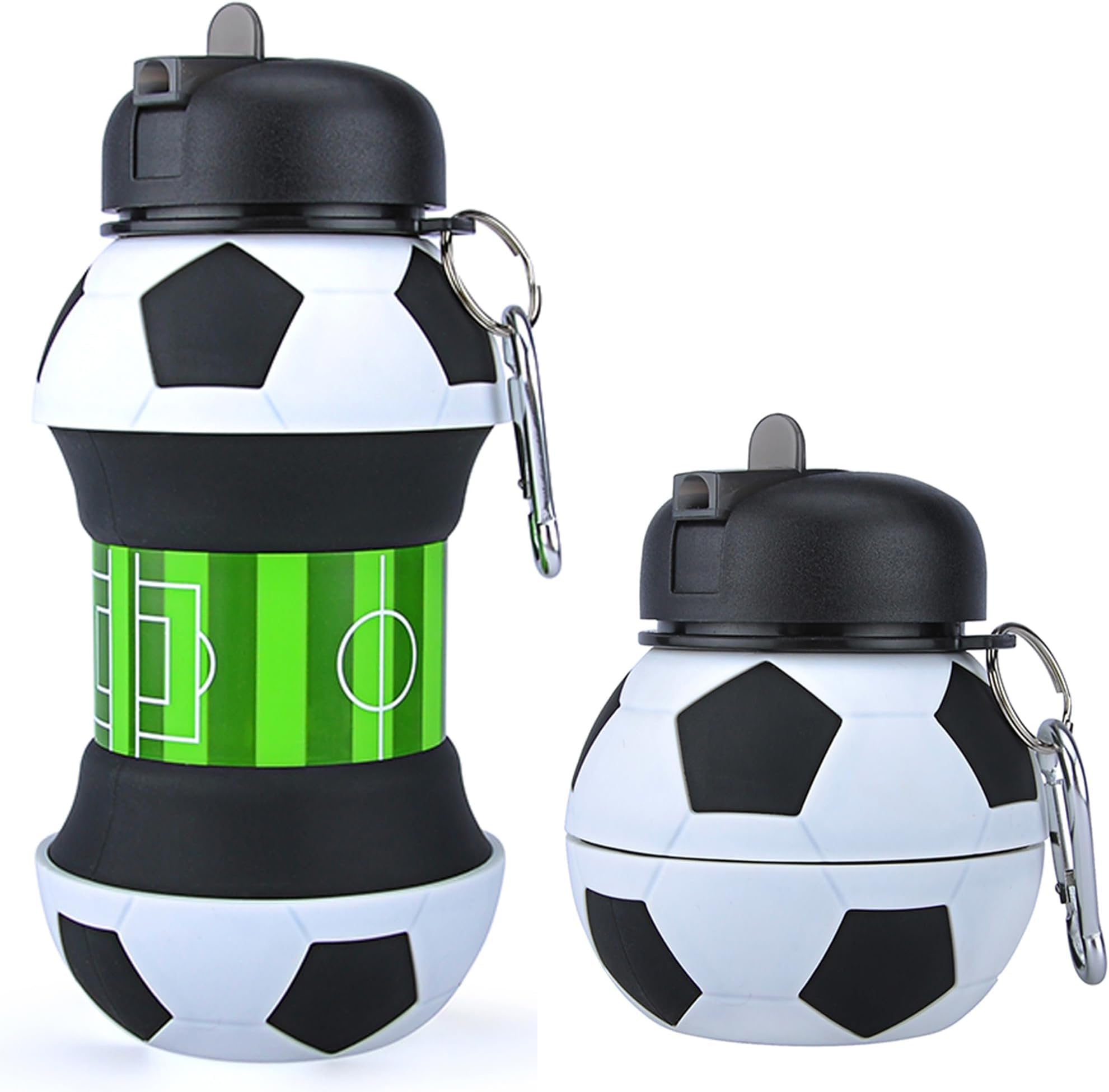CARESWAY Football Water Bottle for Boys and Girls - Football Gifts for ...
