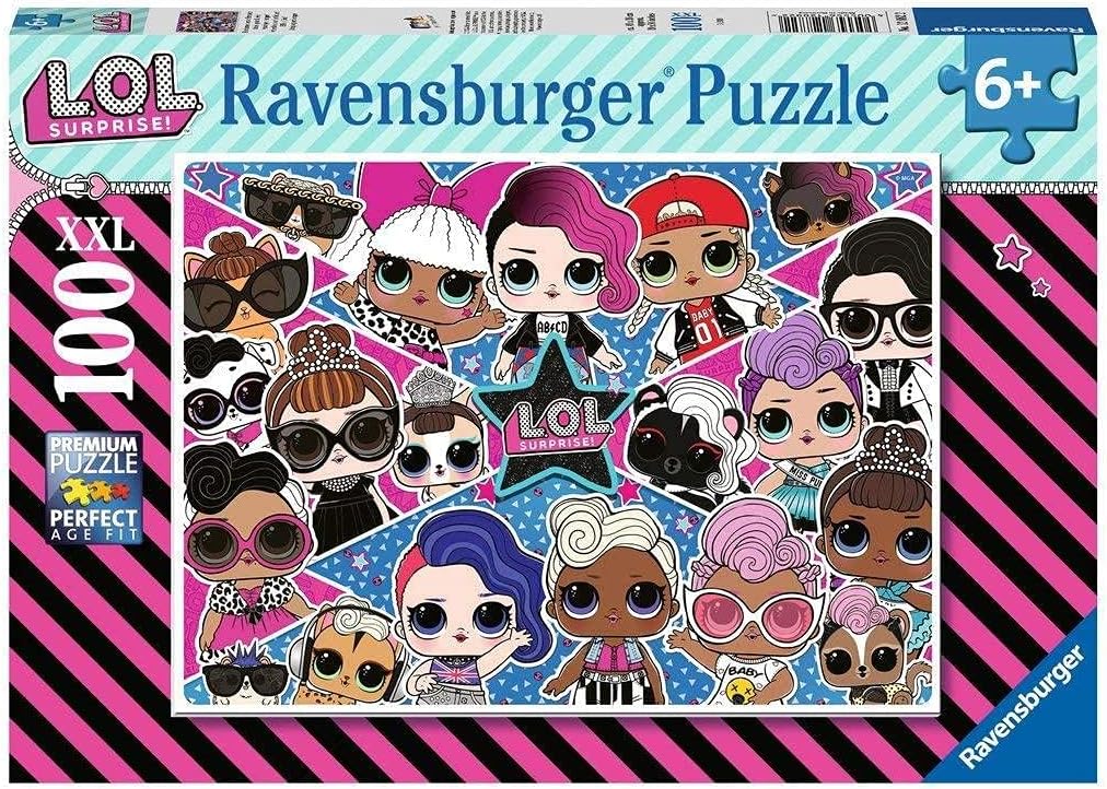 Ravensburger LOL Surprise! - 100 piece Jigsaw Puzzle with Extra Large ...