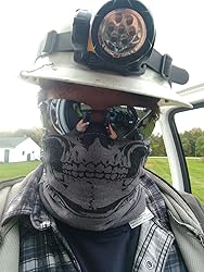 BENCHMARK FR Flame Resistant Face Mask Neck Gaiter - CAT1 (Texas Flag ...