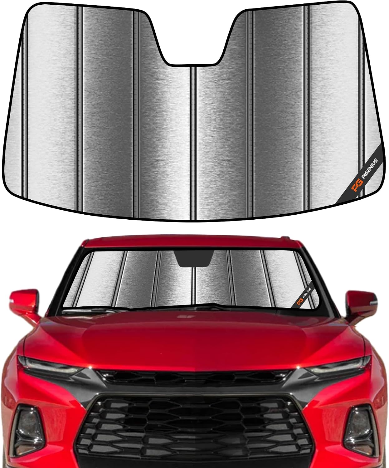 Amazon.com: Pigenius Windshield Sun Shade for Chevrolet Blazer 2019 ...
