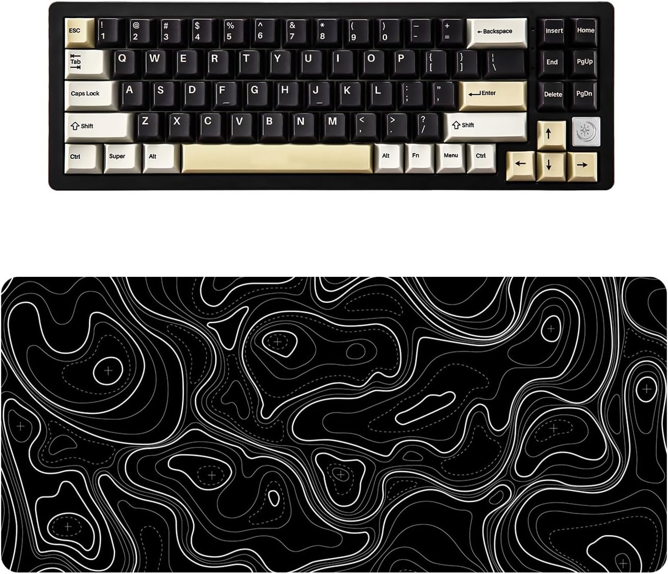 YUNZII AL71 68% Mechanical Keyboard Black with Morocco | Ubuy
