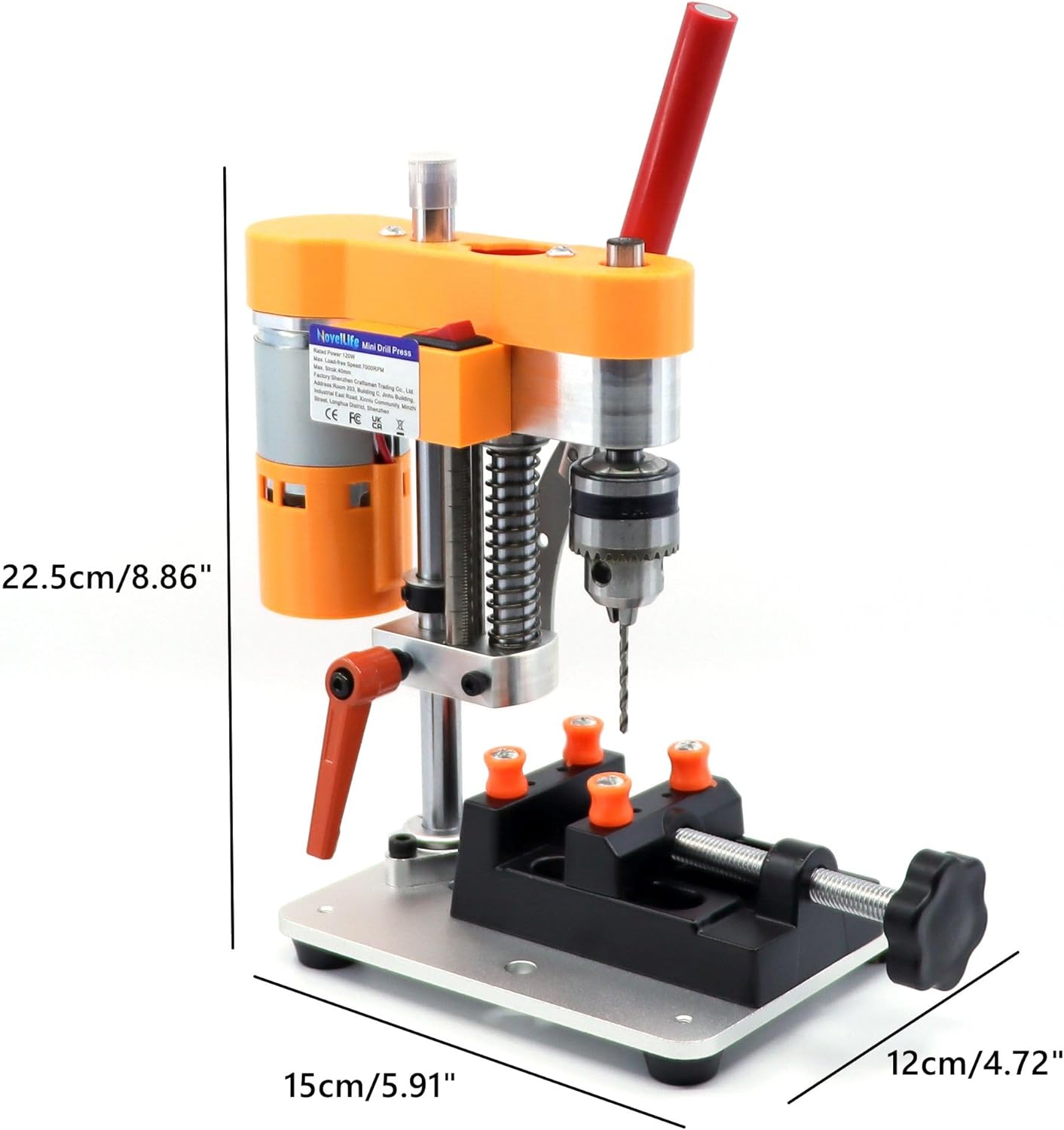 NovelLife Mini Drill Press Precision Benchtop Barbados | Ubuy