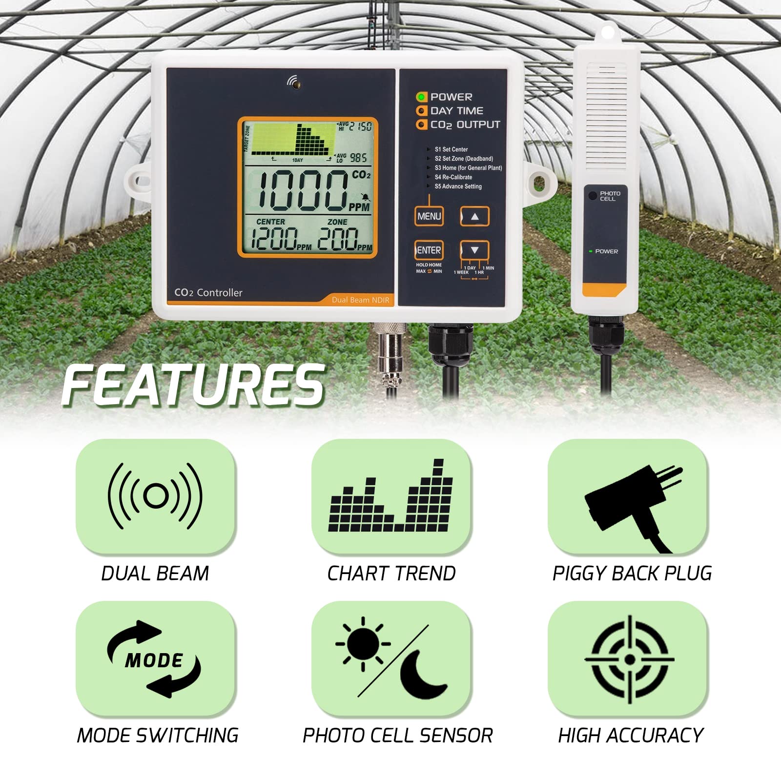 Snapklik.com : CO2 Controller Carbon Dioxide Controller