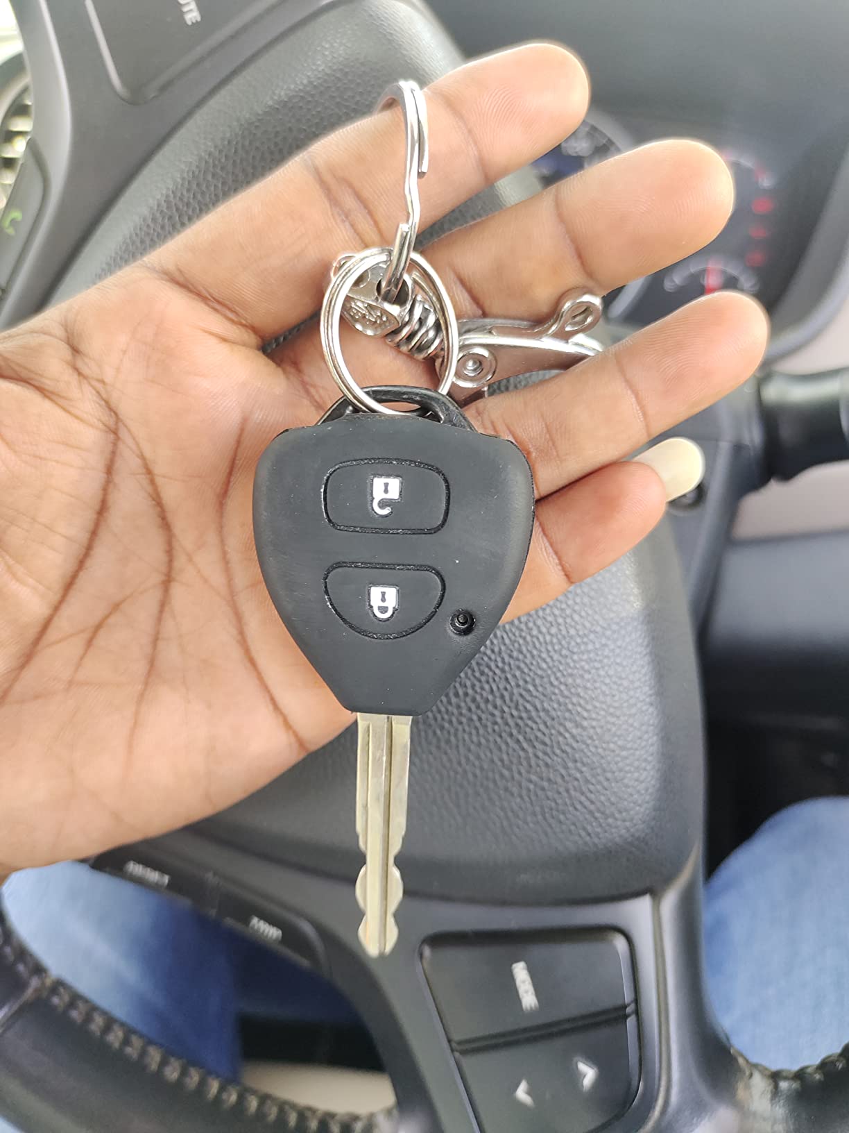 KKRONAS Silicon Key Cover for Toyota Innova Old Model 2.5 / Corolla ...