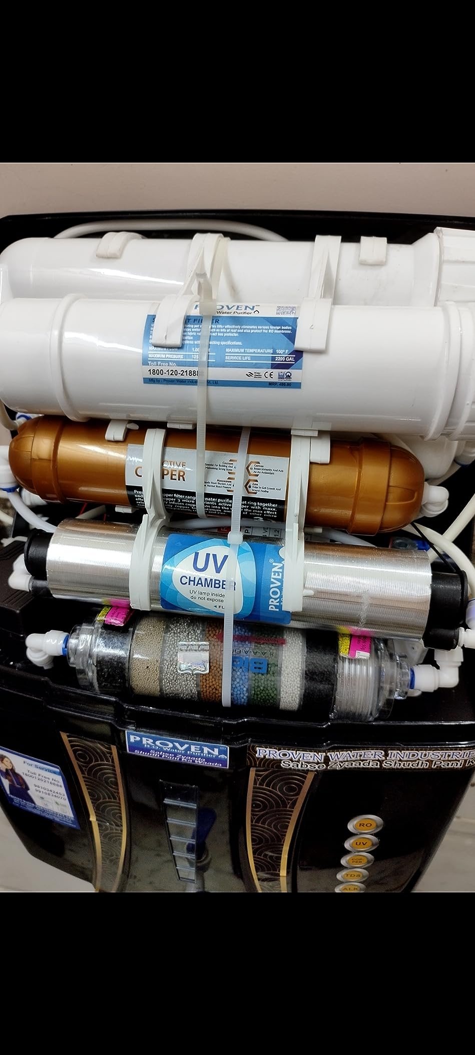 Bioplus 8" Transparent Alkaline and mineral water Filter Cartridge for ...