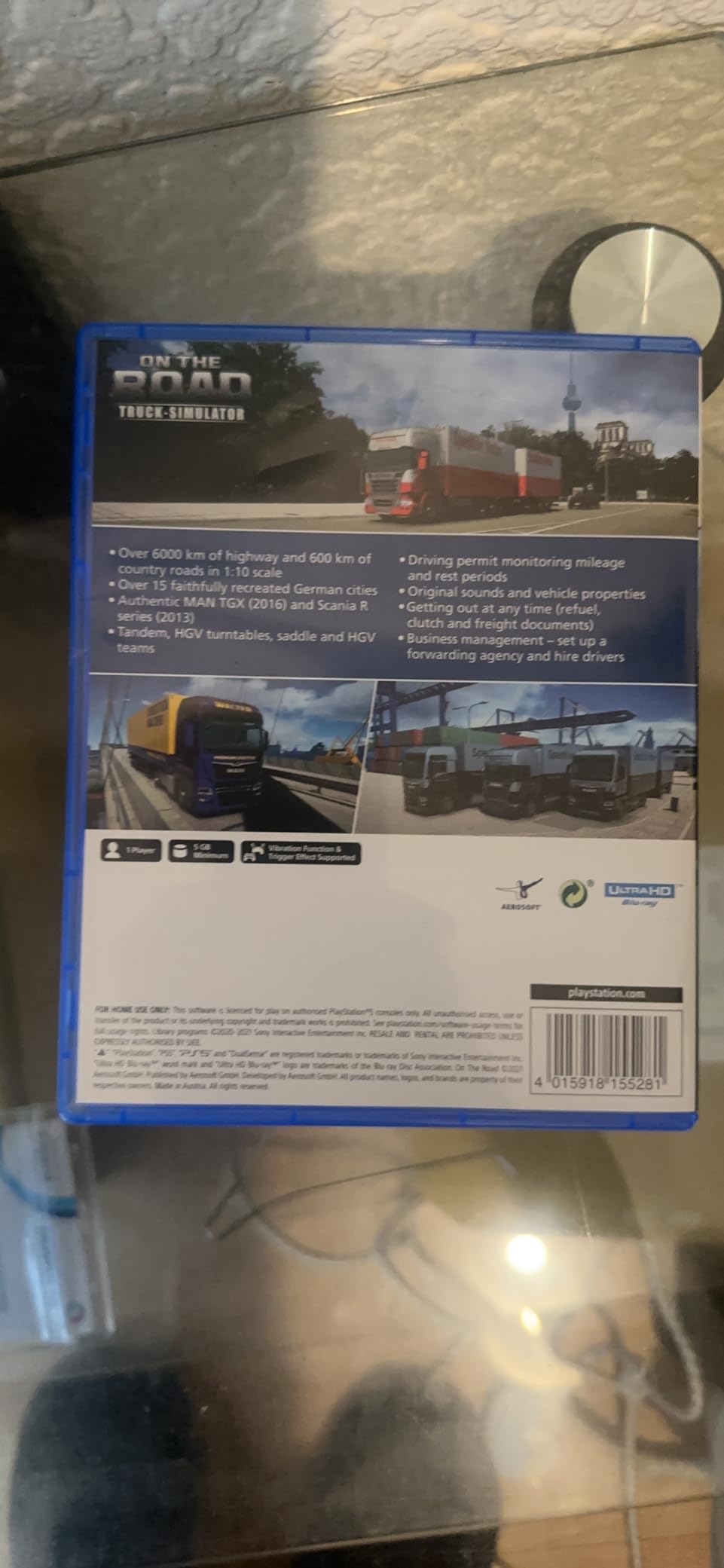 On the Road - Truck Simulator (PS5) : Amazon.co.uk: PC & Video Games
