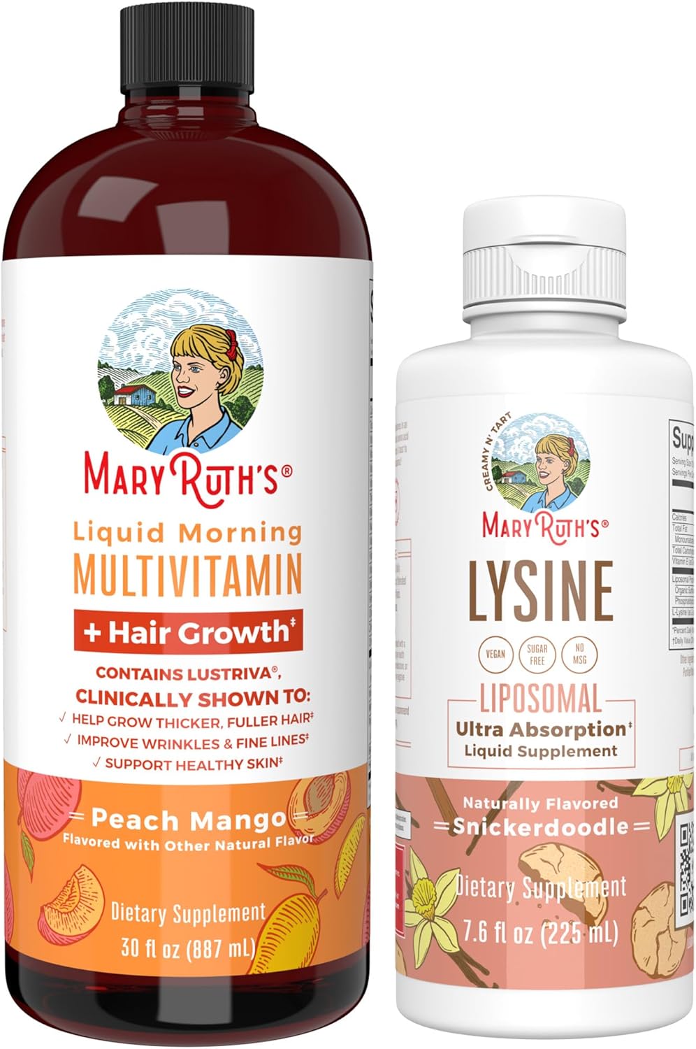 Amazon.com: MaryRuth Organics Lysine Liposomal (Snickerdoodle ...