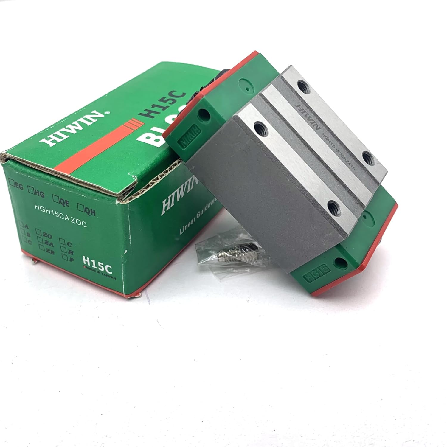 HIWIN Linear Guide HGH15CA HGH15 HGH15CAZ0C HGH15CAZAC GK Block Linear Carriage/Slider/Rail ...