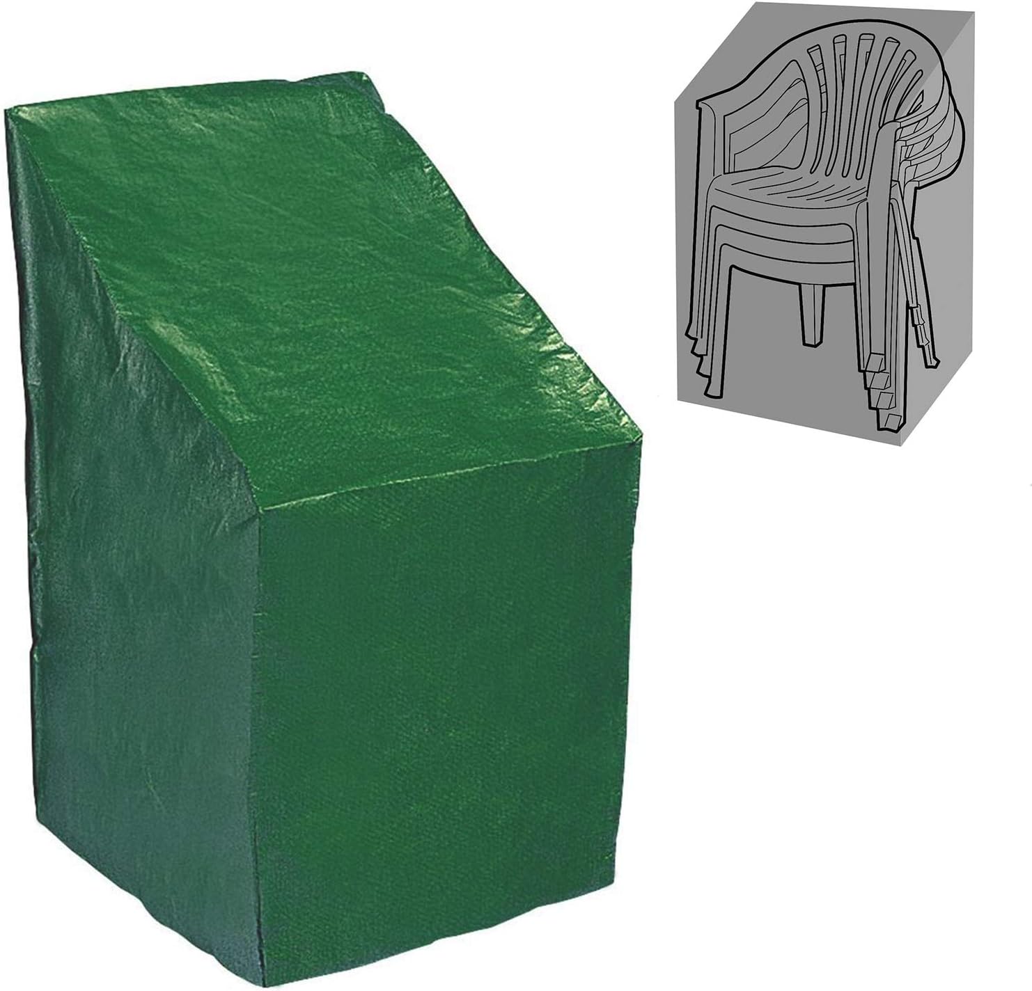 Parkland Stacking Chair Cover for Outdoor Garden Patio Chairs ...