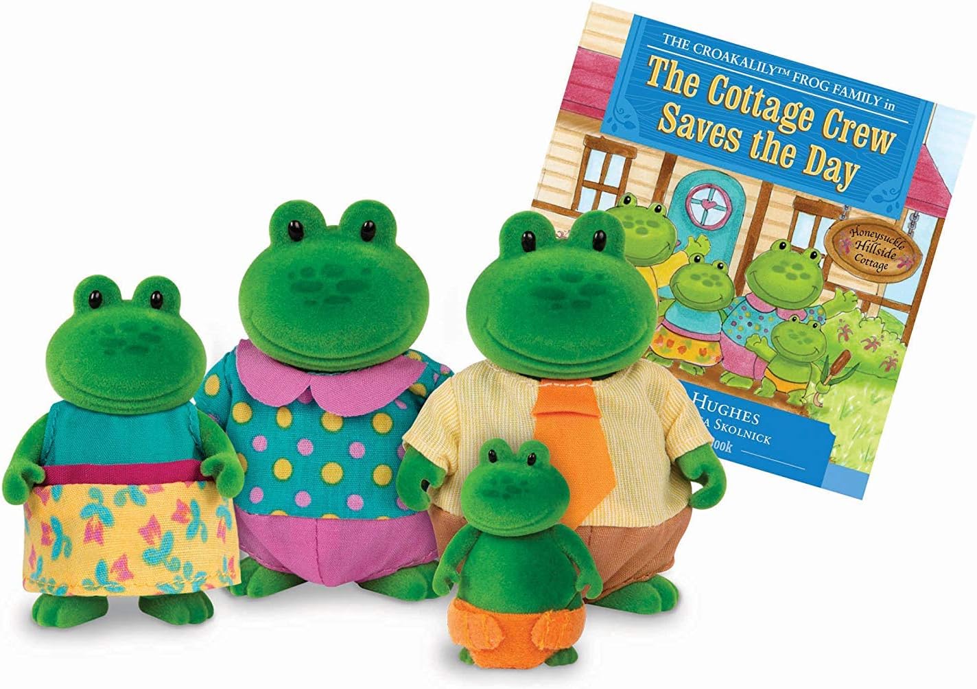 Li'l Woodzeez Croakalily Frog Family 5 Piece Set