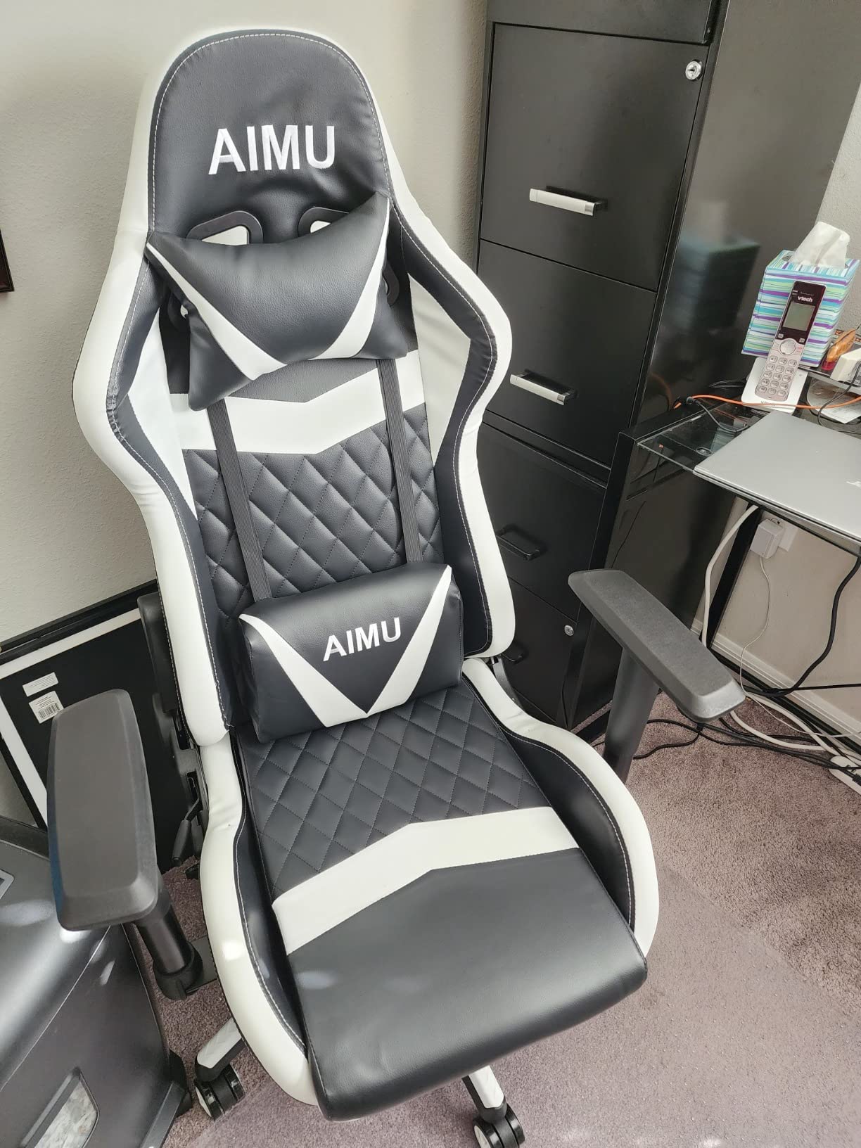 $38/mo - Finance AIMU Gaming Chairs Ergonomic Office Chair Video Game ...