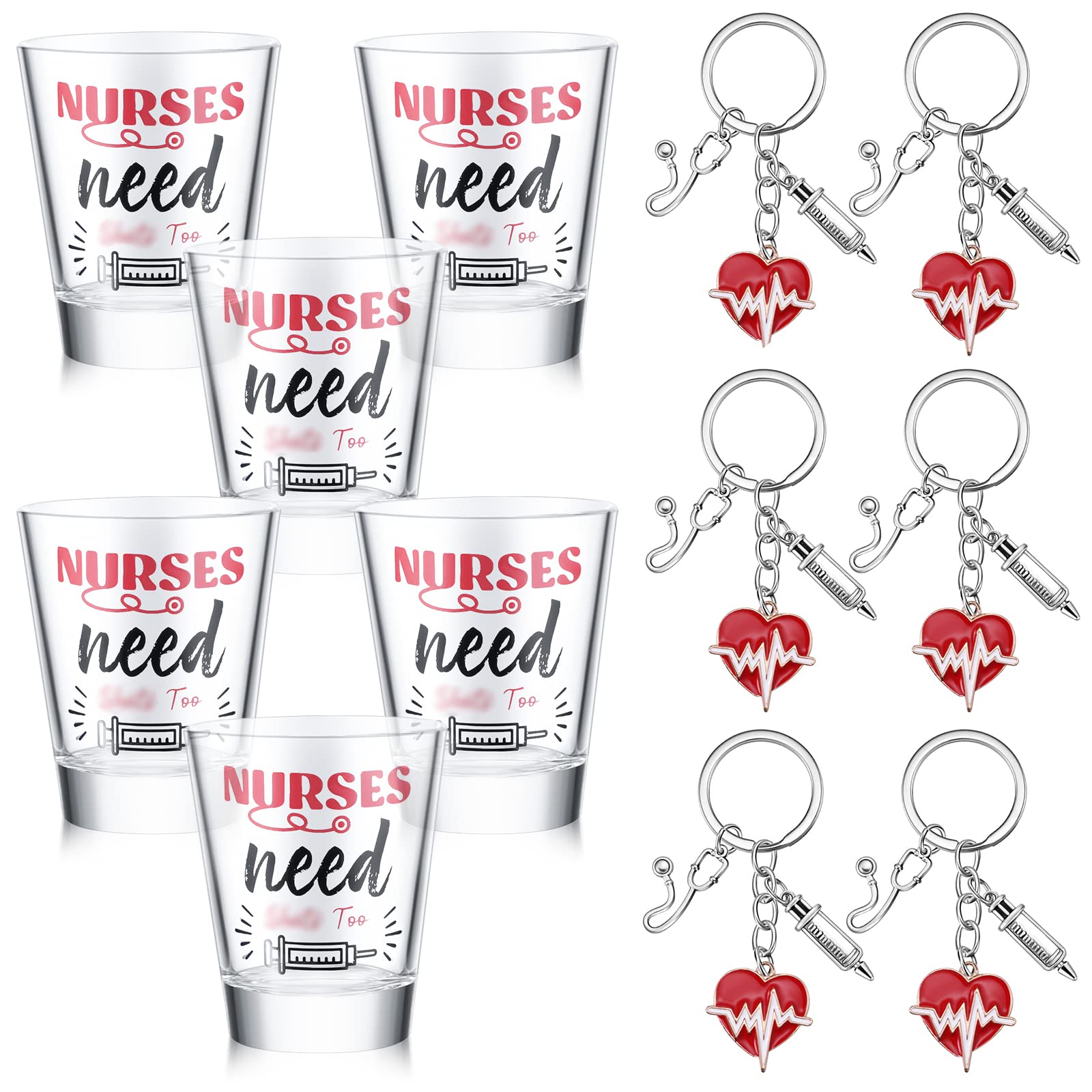 Amazon.com | Nuenen 12 Pcs Funny Nurse Gifts for Women Men Set ...