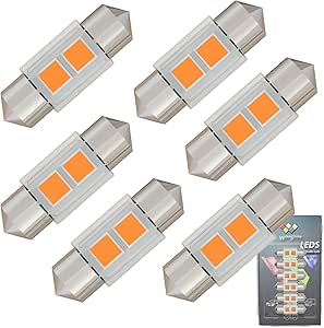 Amazon.com: Wiseshine DE3175 Festoon LED Bulb,3Watt DE3022 3021 LED ...