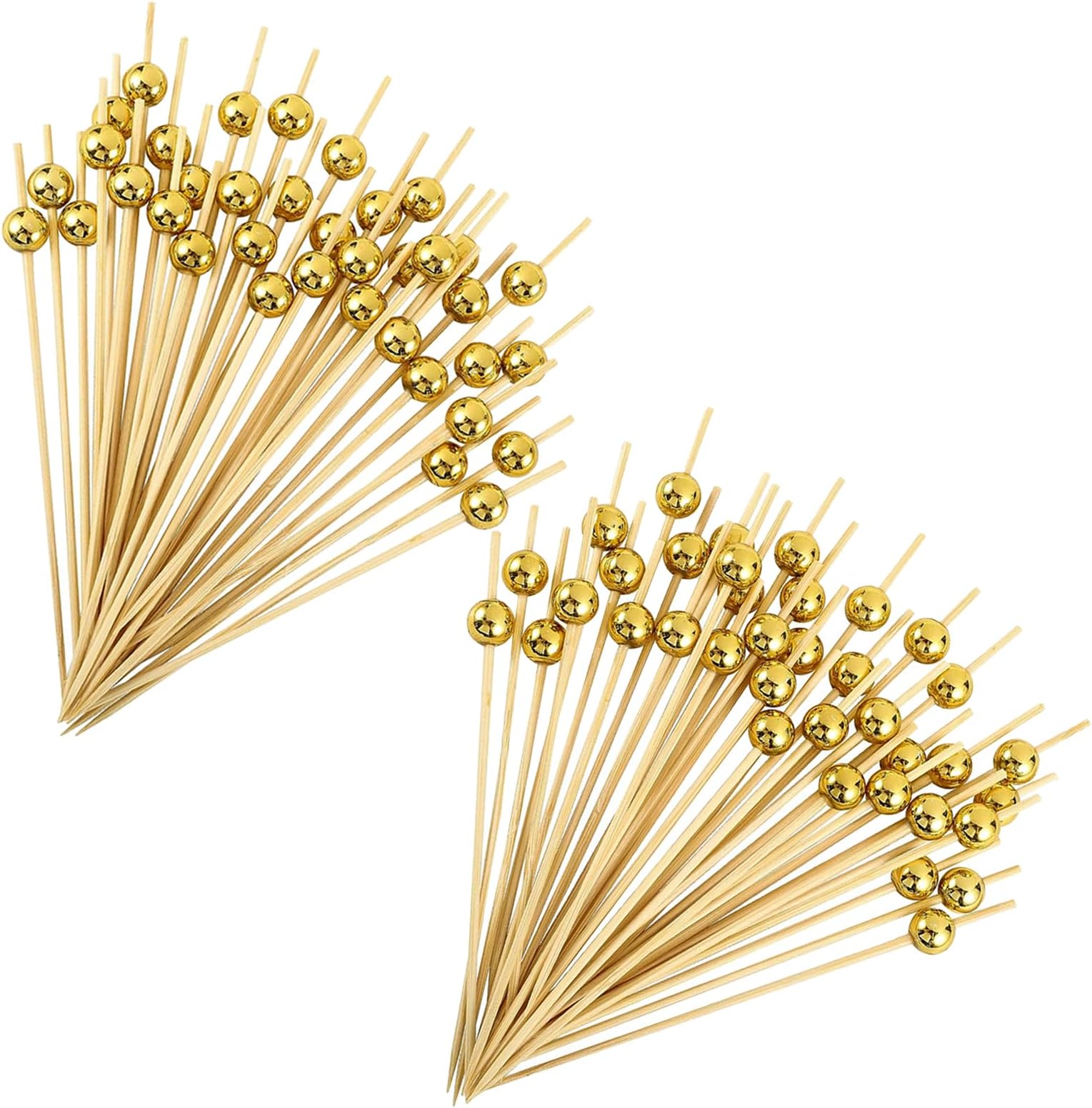 Amazon.com | Aemygo 300 Pcs Casino Cocktail Toothpicks, Bamboo ...