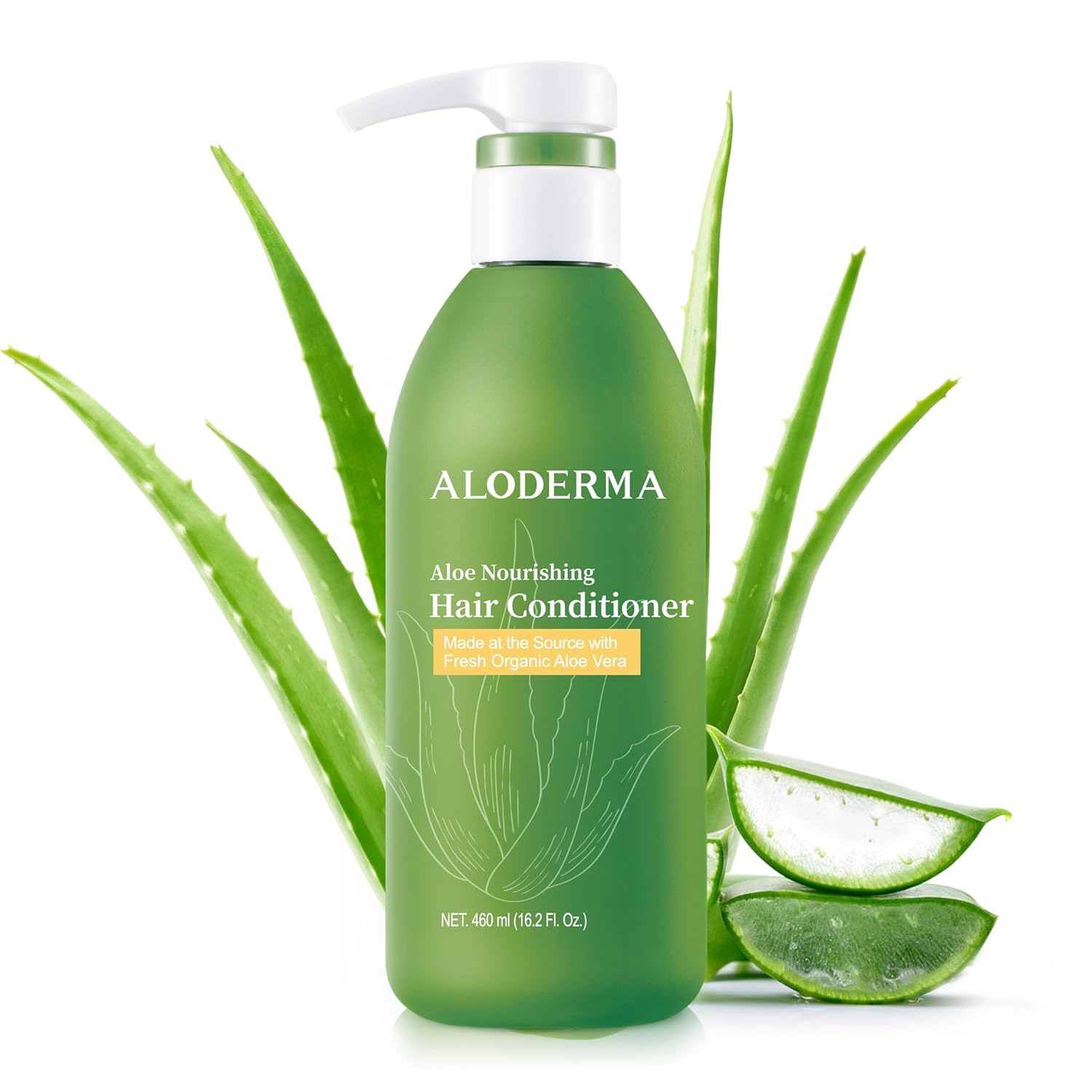 Amazon.com : Aloderma Aloe Nourishing Hair Conditioner Made with Fresh ...
