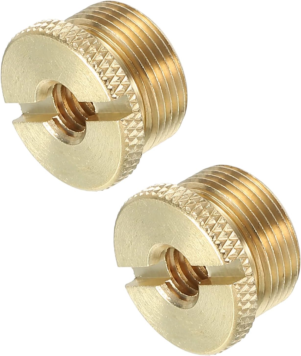 PATIKIL Mic Stand Adapter 1/4 Female to 5/8 Male Brass Mic Screw ...