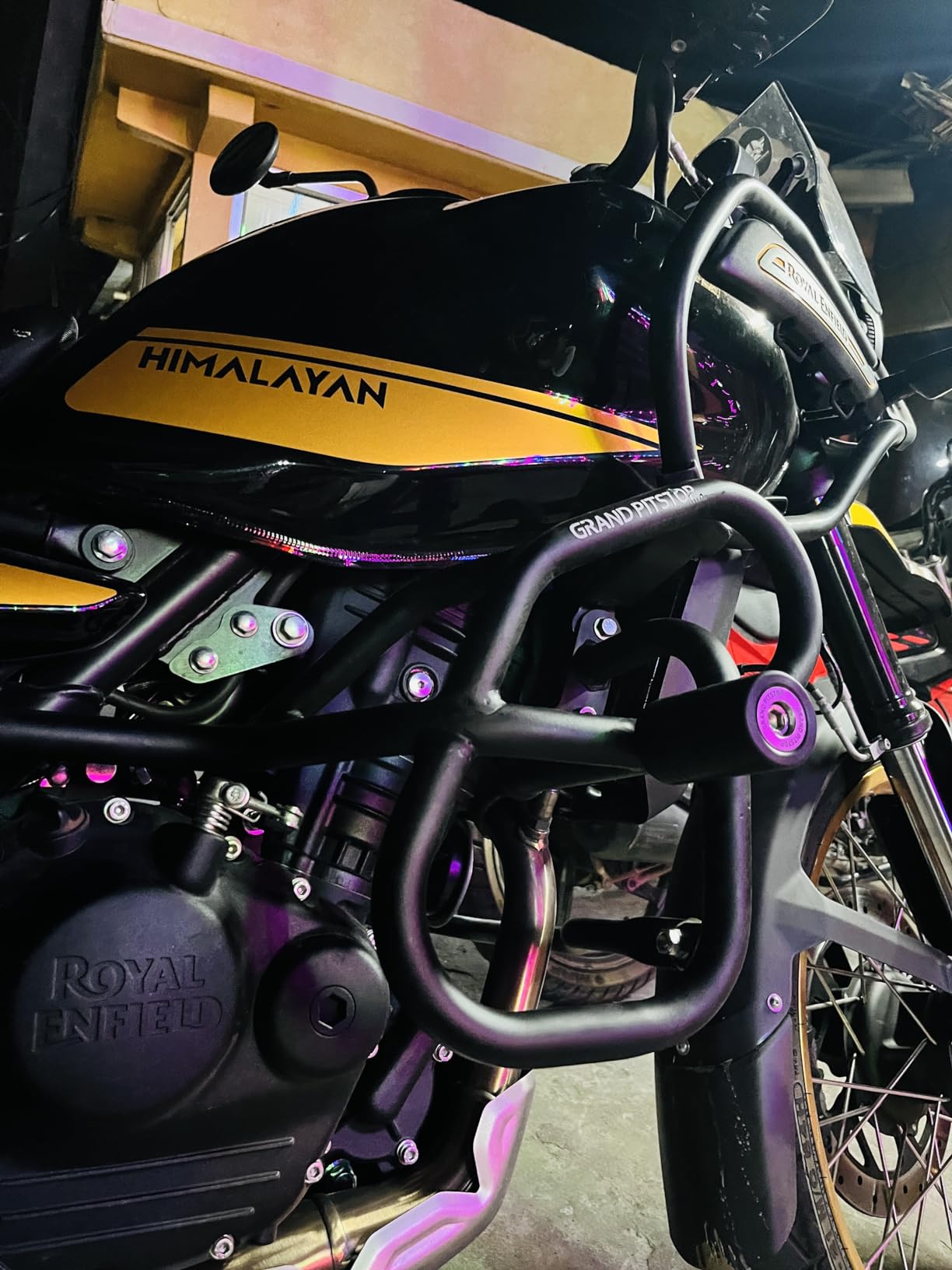 GRAND PITSTOP Crash Guard (Pair) for Royal Enfield Himalayan 450 ...