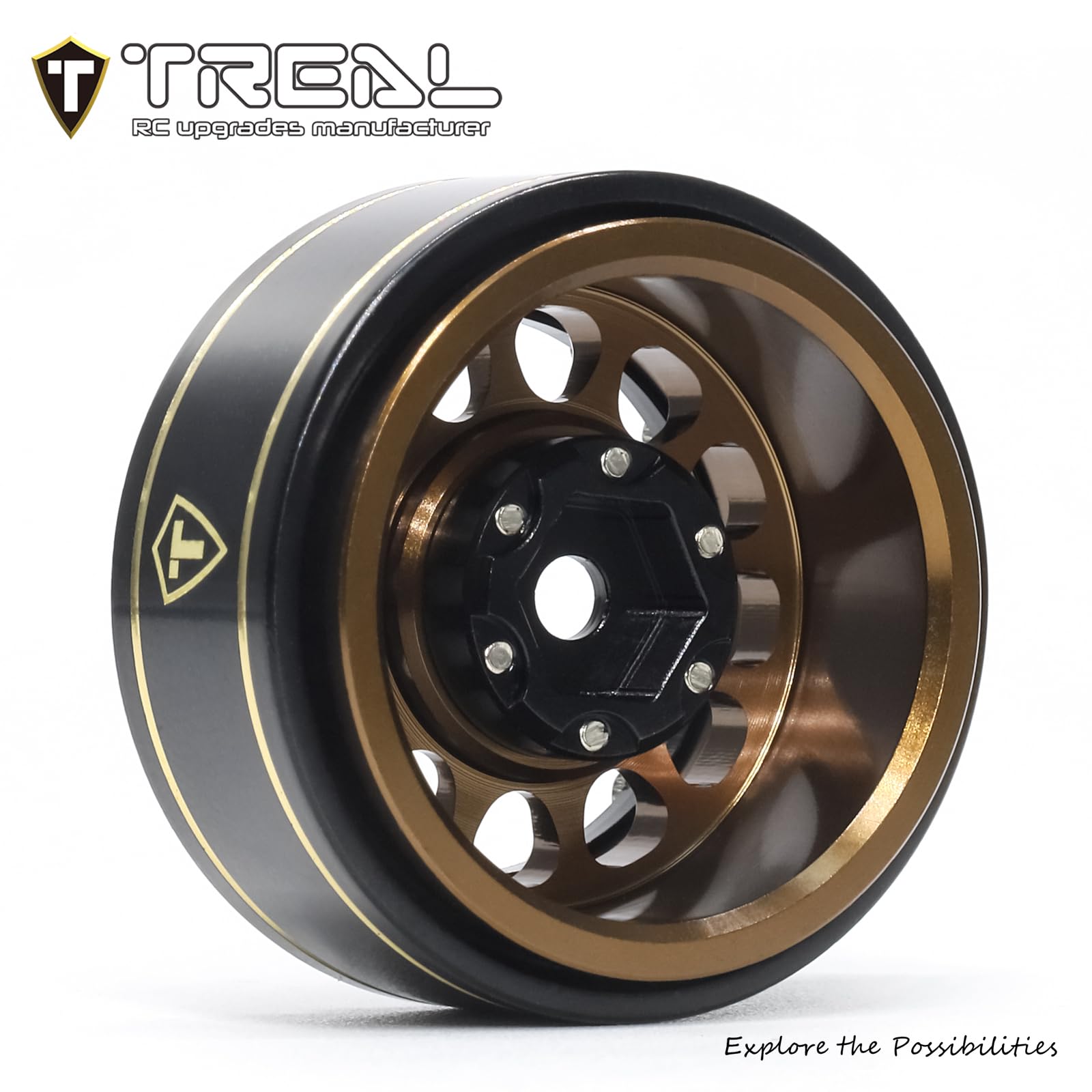 Snapklik.com : TREAL 1.0 Beadlock Wheels 12 Spokes Classic Rims