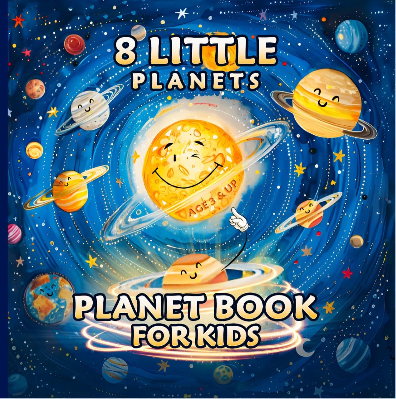 Amazon.com: Planet book for kids: 8 little planets with A wonderful ...