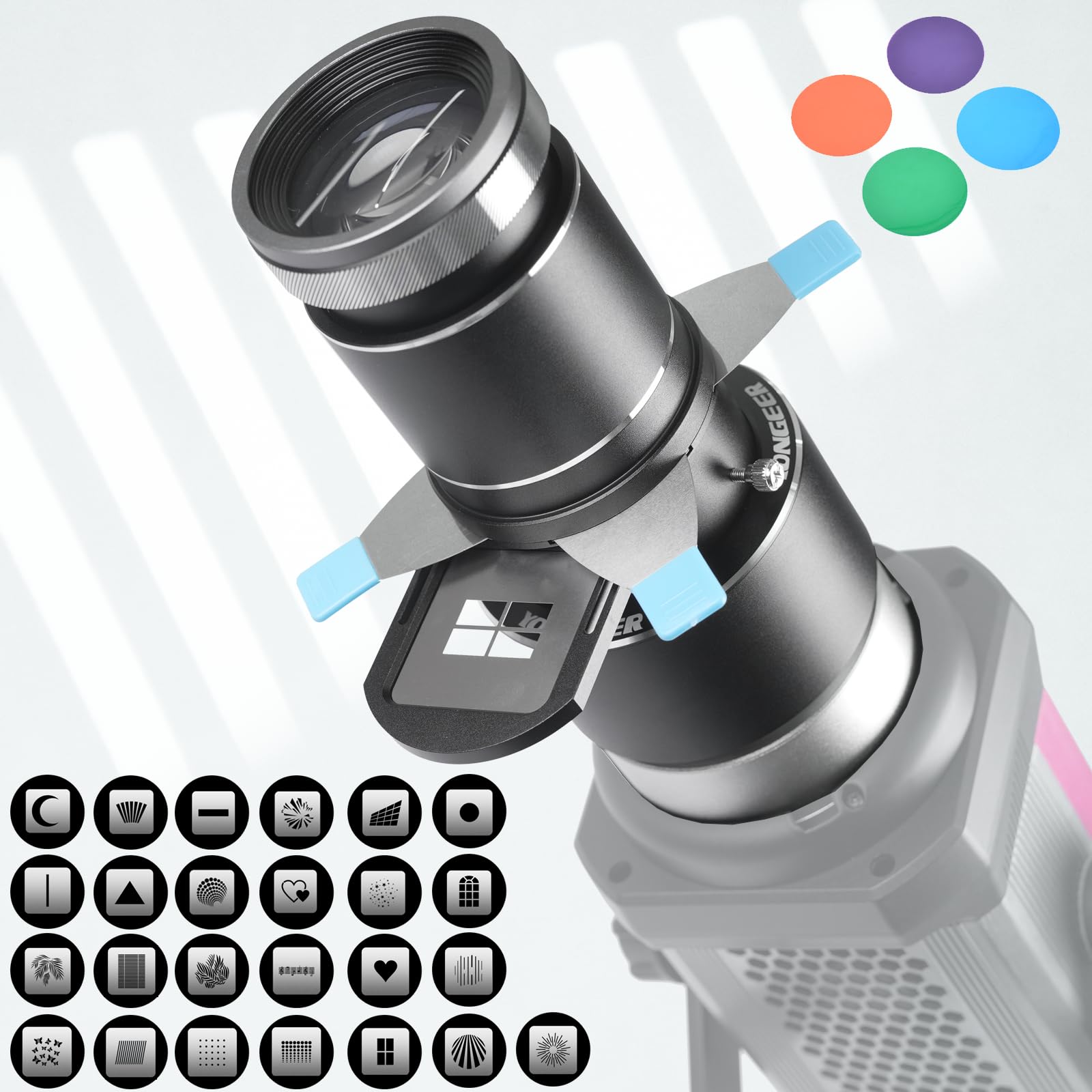 Amazon.com : Optical Snoot for Bowens Mount Light,Photography Spotlight ...