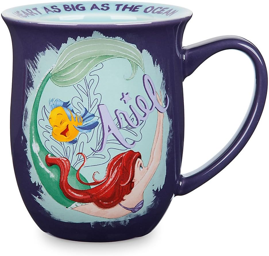 Amazon.com | Disney Ariel ''Dreaming of Another World'' Mug - The ...