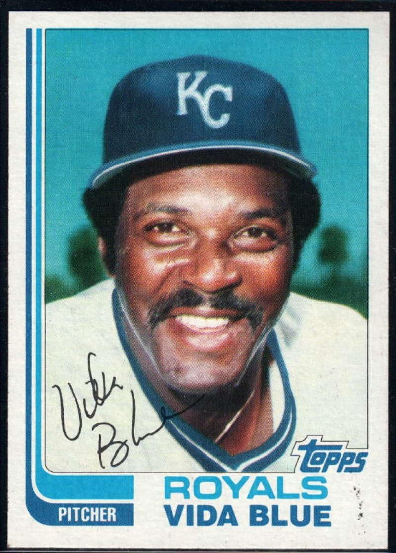 Amazon.com: Baseball MLB 1982 Topps Traded #8 Vida Blue Royals ...