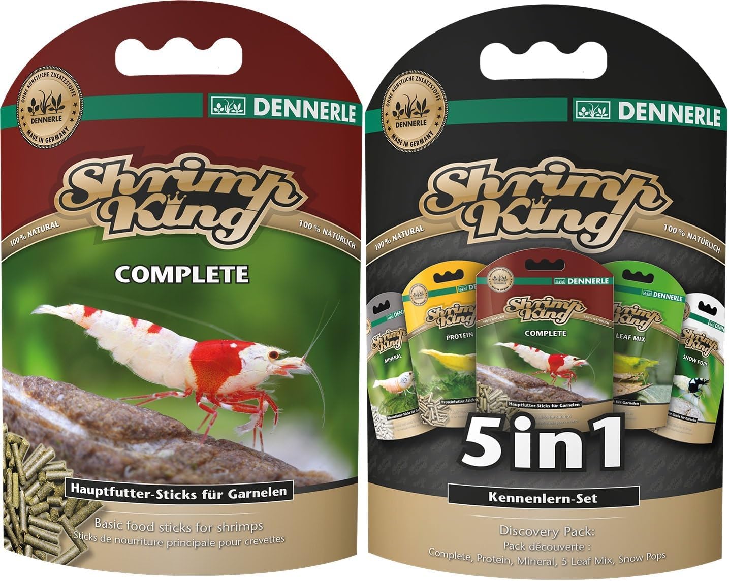 Amazon.com : Dennerle Shrimp King Complete Sticks Food 45 Gram Shrimp ...