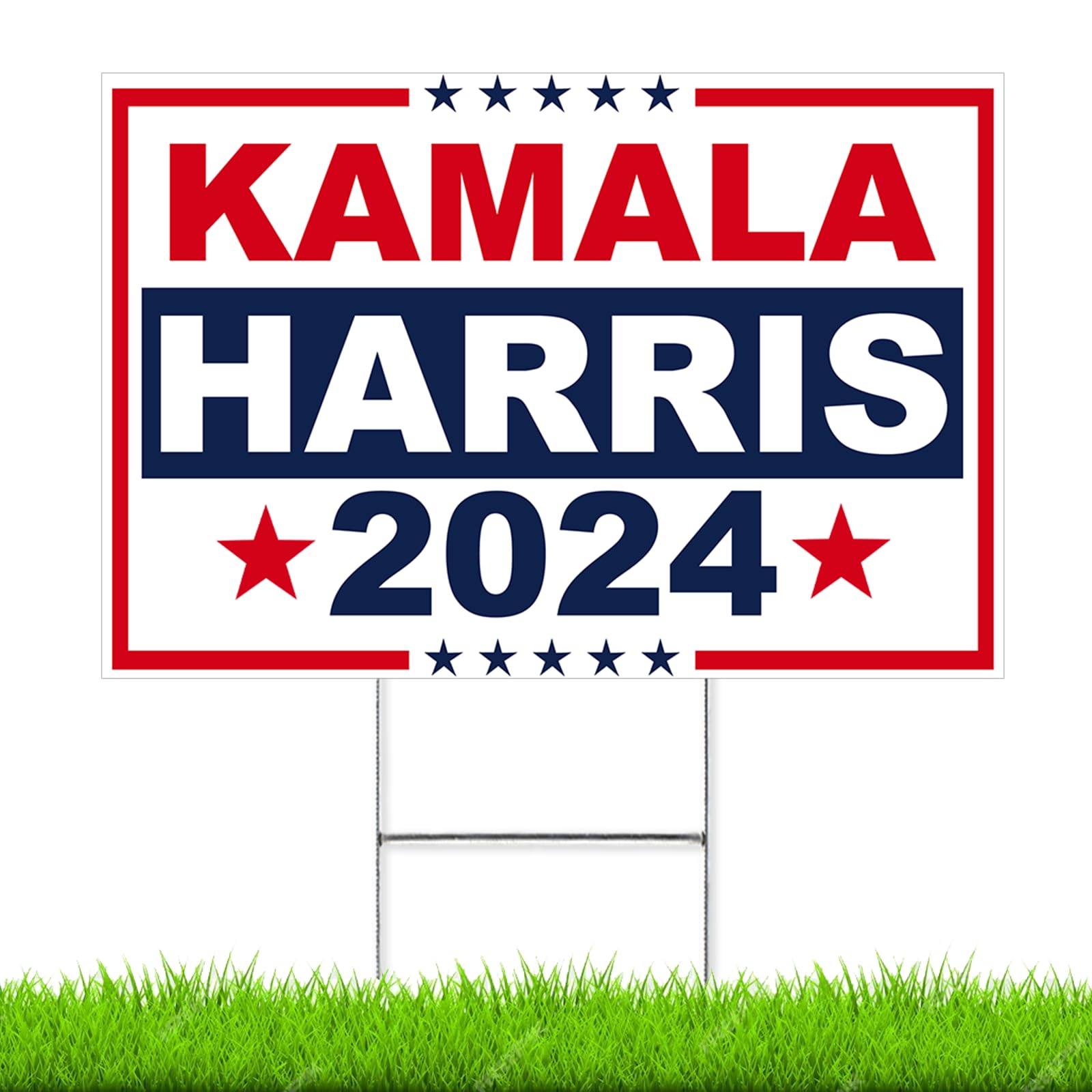 Snapklik.com : Oligei Kamala Harris 2024 Yard Signs 18" X 24", Double ...