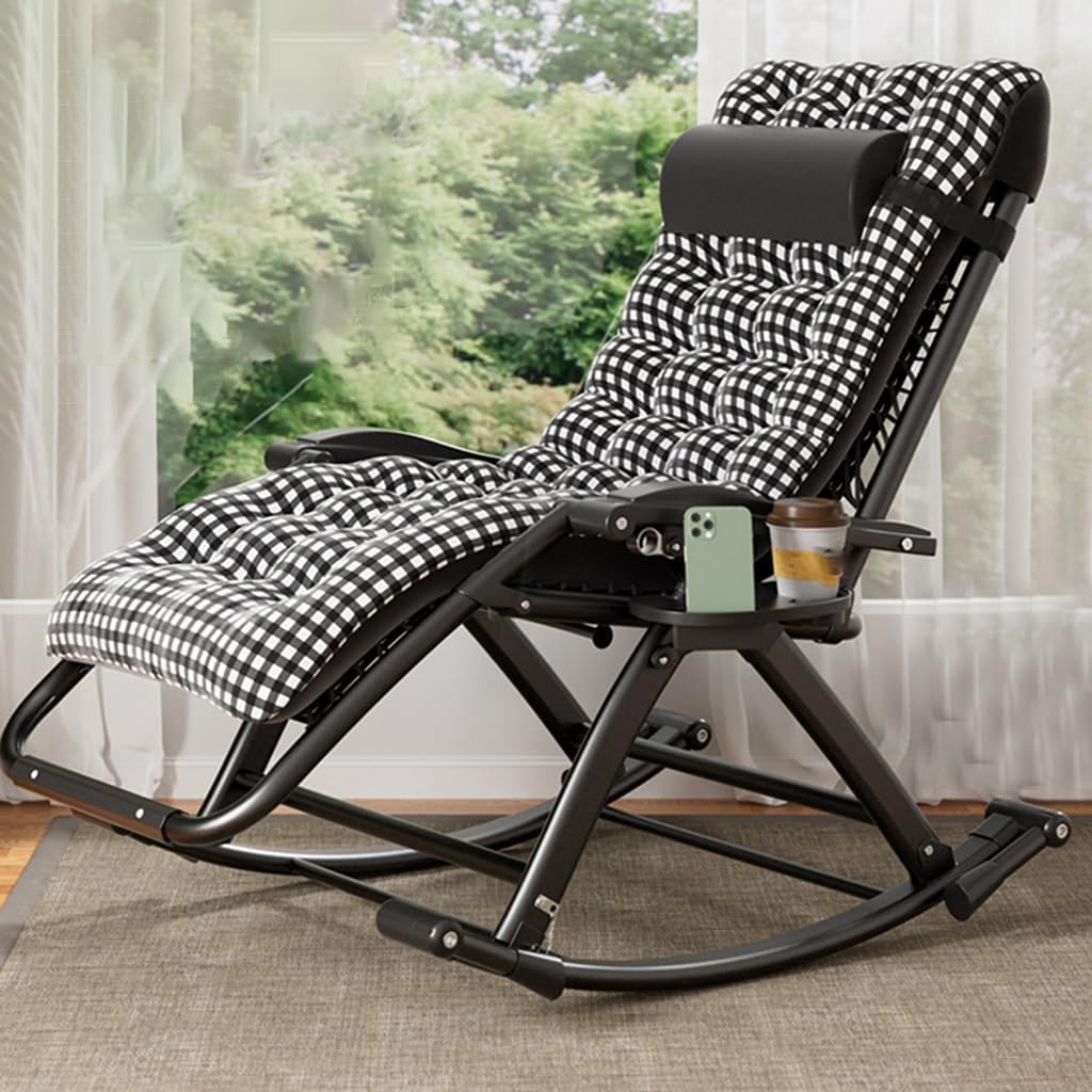 Amazon.com: Mecedora de patio con gravedad cero, silla de playa al aire ...