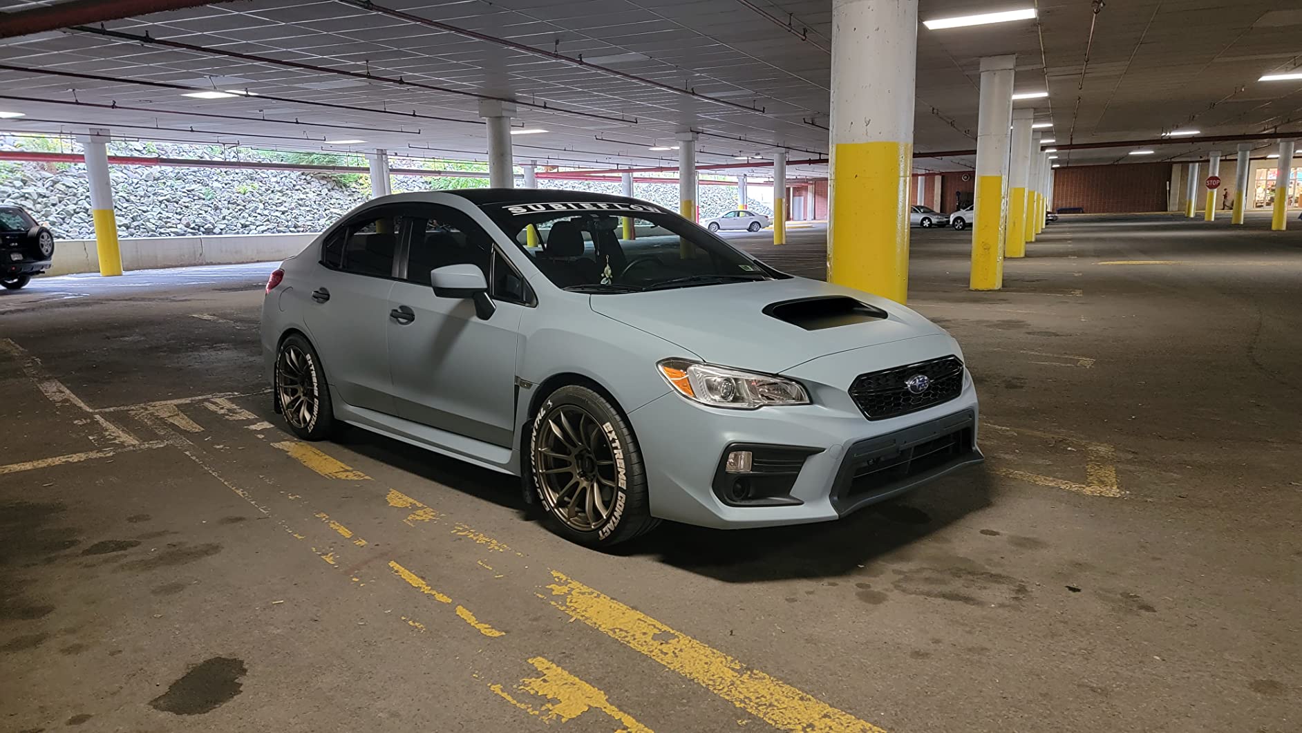 $3/mo - Finance VViViD+ Matte Attack Grey (Nardo Grey) Vinyl Wrap ...