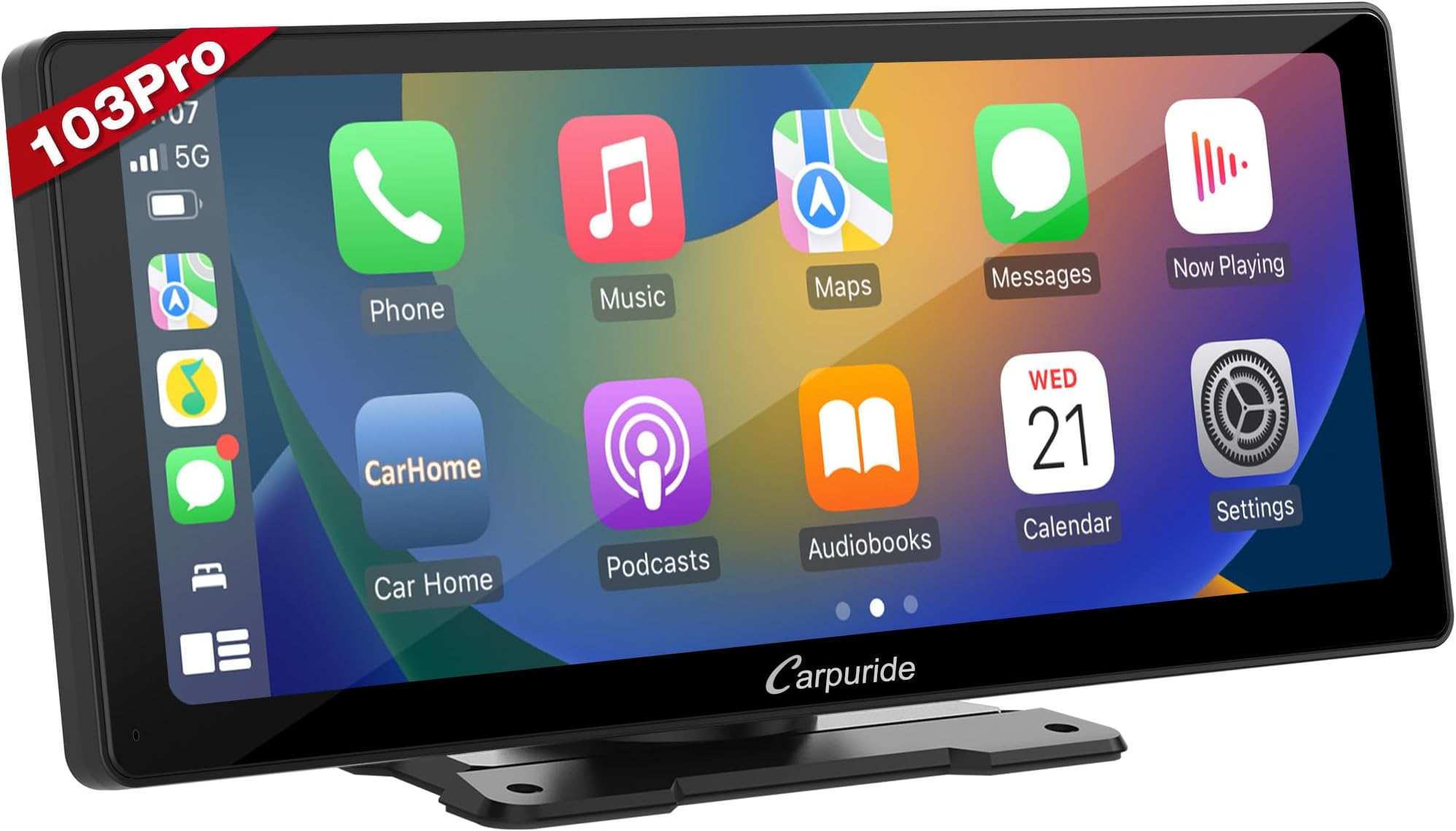 Amazon.com: 2025 CARPURIDE 9 Inch Car Play Screen for Car, Compatible ...