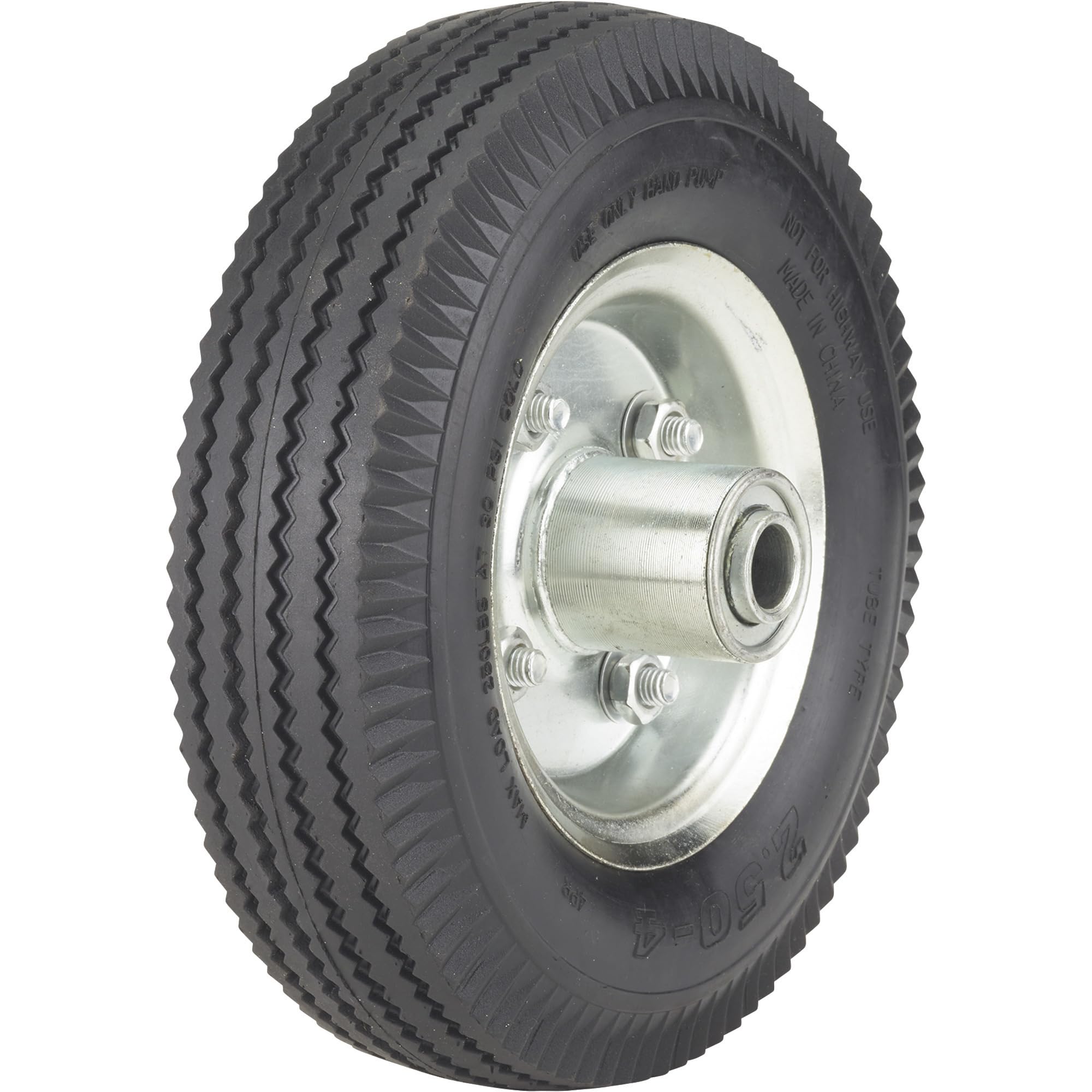 Snapklik.com : Ironton 8in. Pneumatic Wheel And Tire- 250-Lb. Capacity