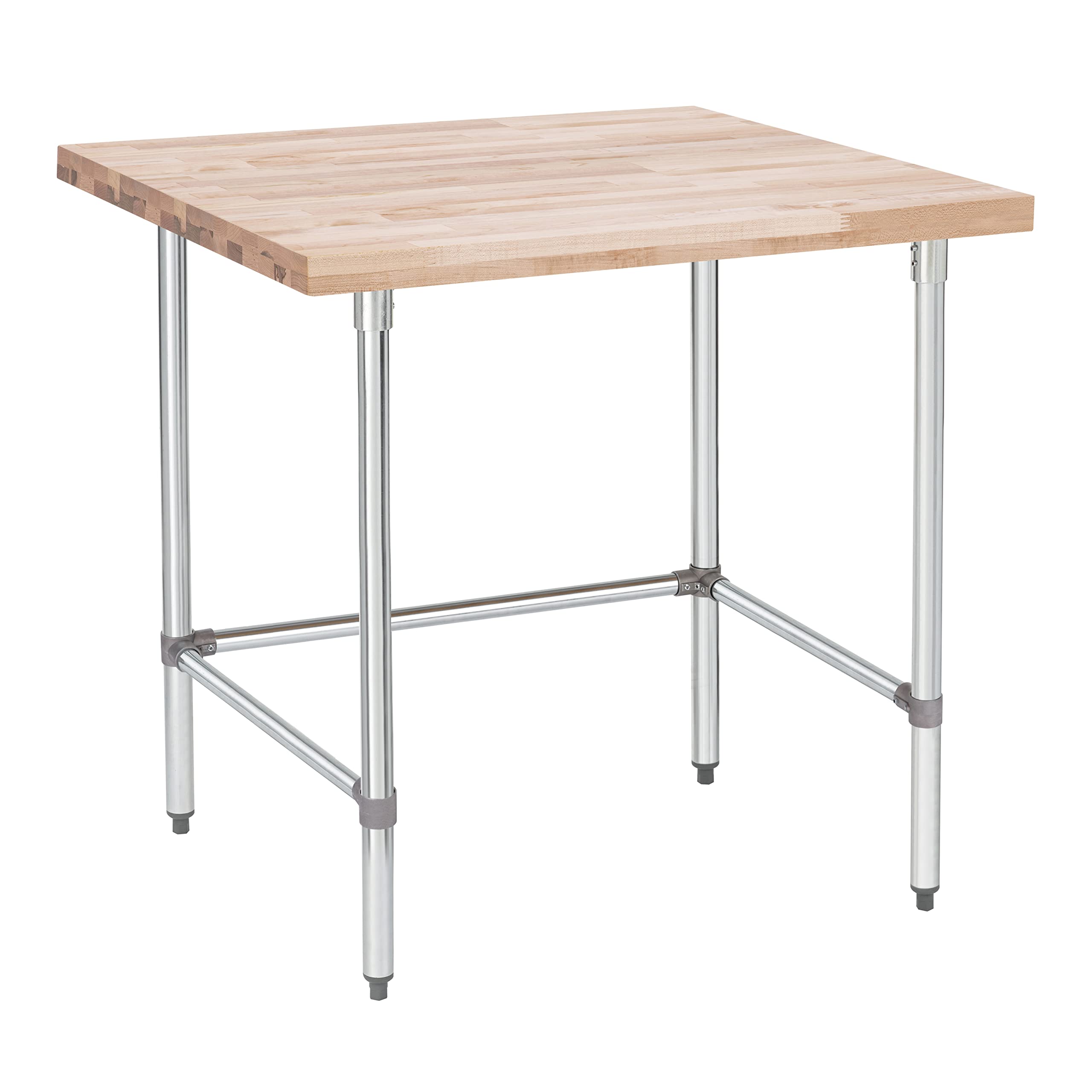 Amazon.com: US Maple Top Work Table - 30 x 36 x 35 Inch Commercial ...