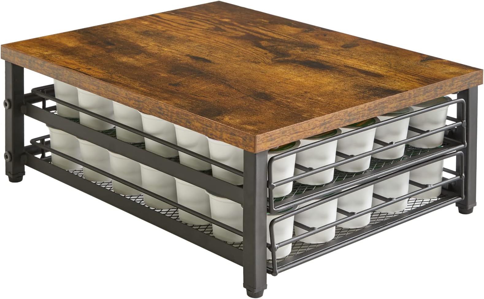 Amazon.com: JiePai Coffee Pods Holder 64 Slots ,Espresso Coffee Pods ...