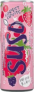 Suso Sparkling Forest Fruit Cans - 24x250ml : Amazon.co.uk: Grocery