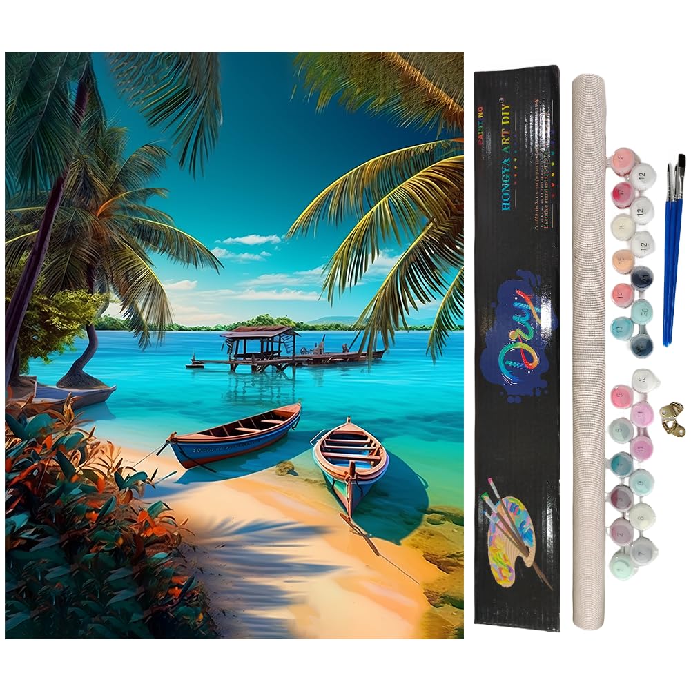 HONGYA Paint by Numbers Kit for Adults,Painting by Number 16x20 Inchs ...