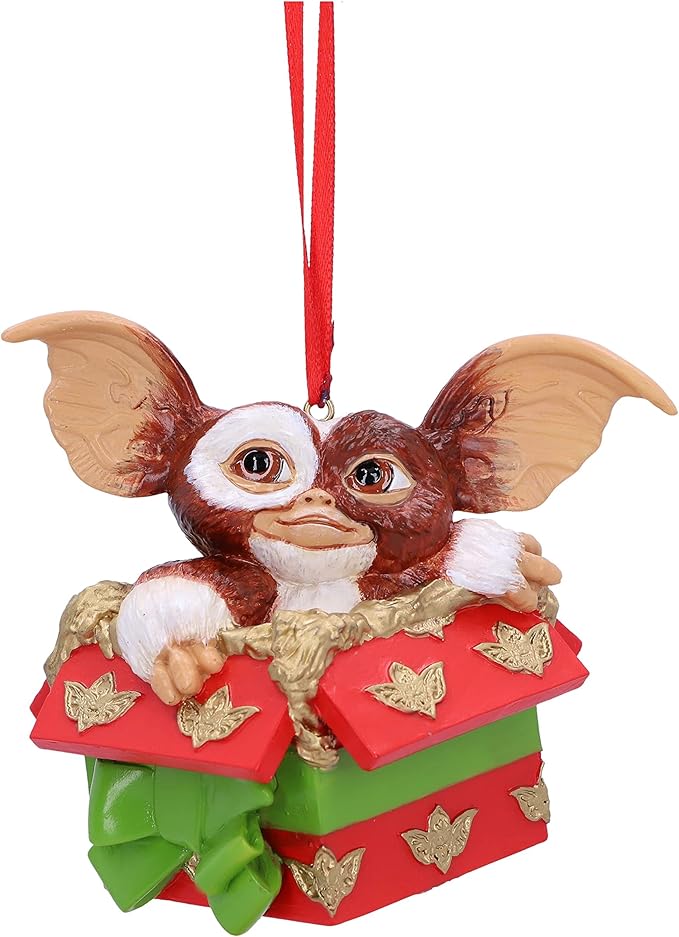 Amazon.com: Nemesis Now Gremlins Gizmo Gift Hanging Ornament 10cm ...