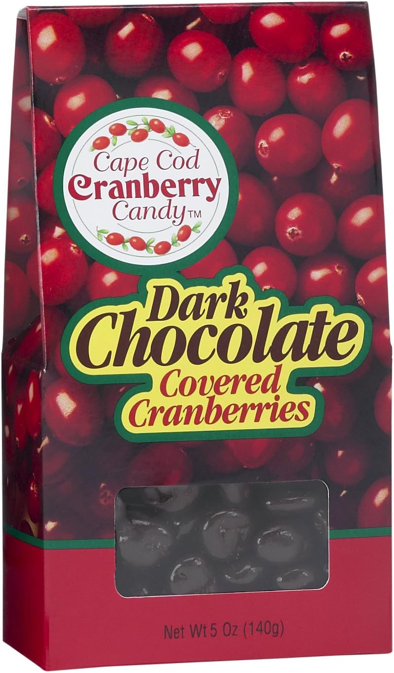 Amazon.com : Cape Cod Cranberry Candy Dark Chocolate Covered ...