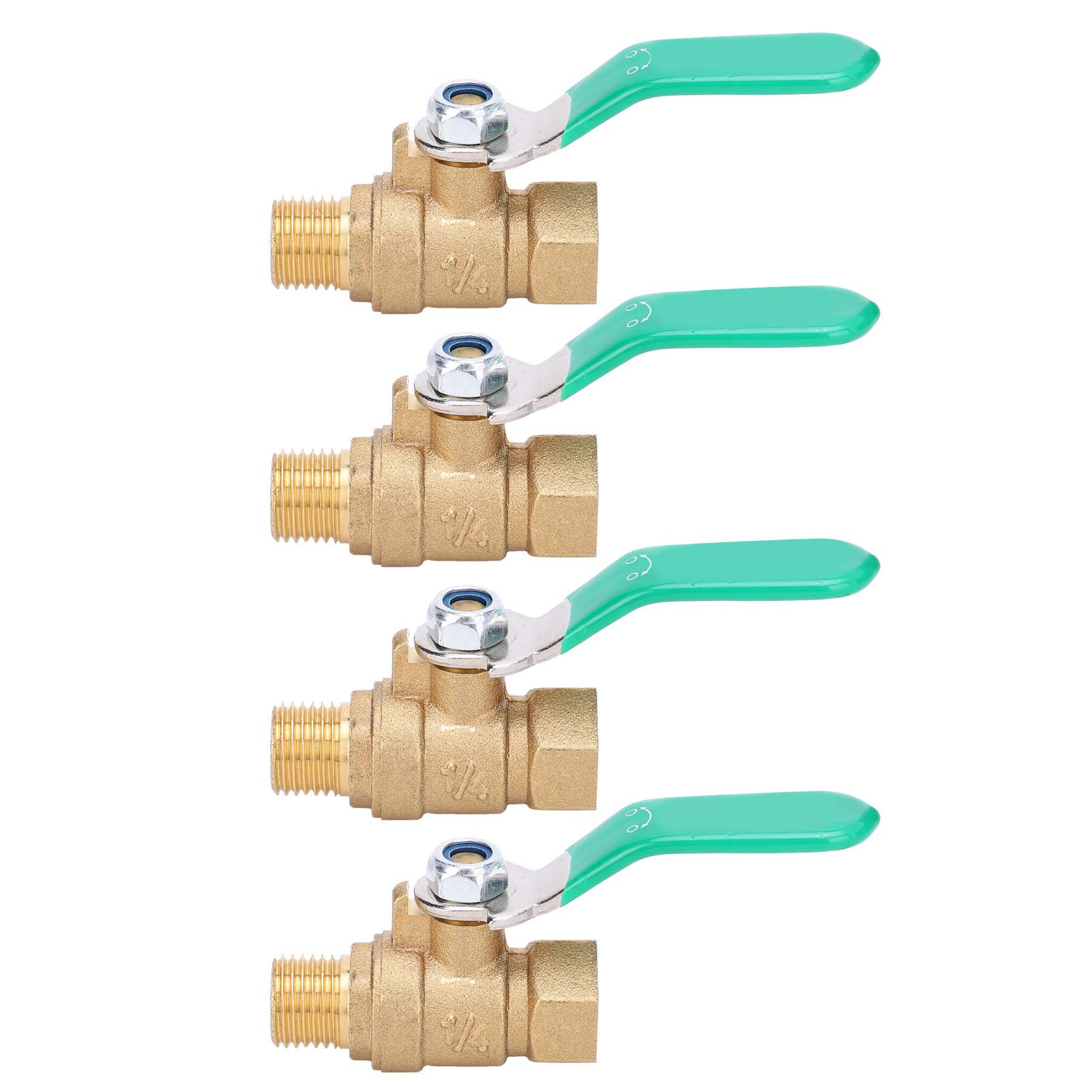 Buy Brass Drain Shut Off Valve, Professional Ball Valve, Compression ...