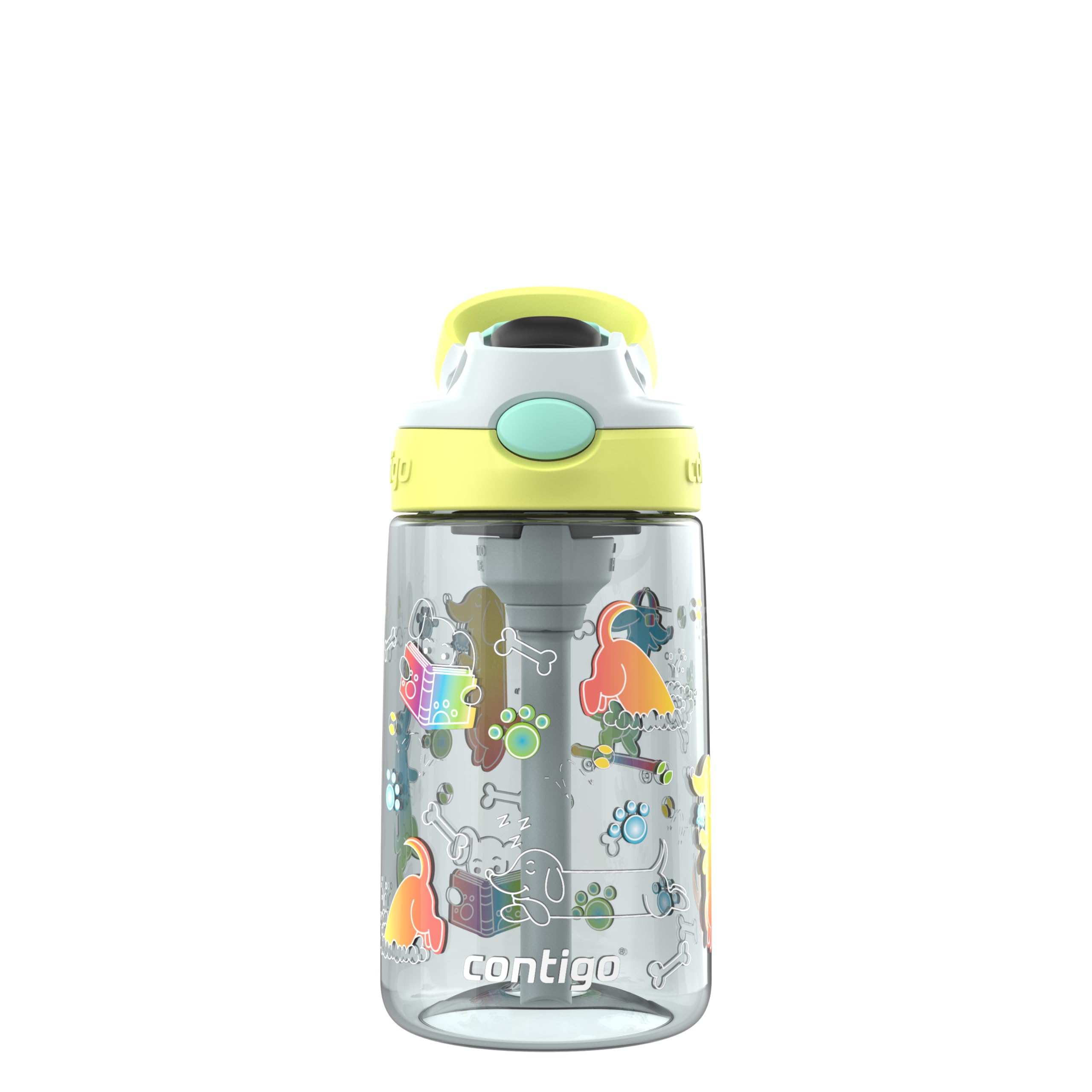 Amazon.com: Contigo Kids Water Bottle with Redesigned AUTOSPOUT Straw ...