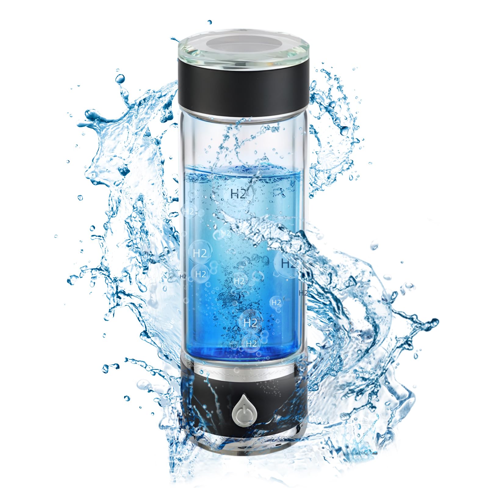 Amazon.com: Hydrohealth Hydrogen Water Bottle Generator, Portable and ...