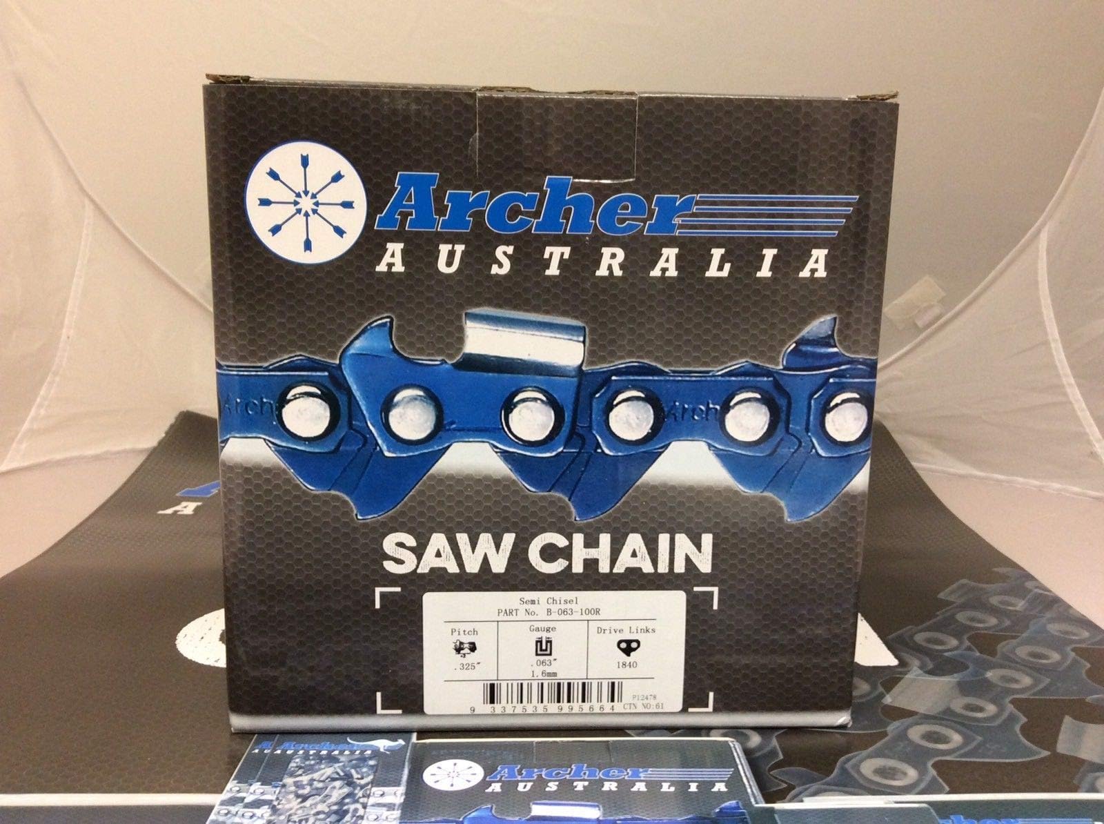 Amazon.com: Archer Chainsaw Chain 25ft Roll 325 .050 Semi-Chisel ...
