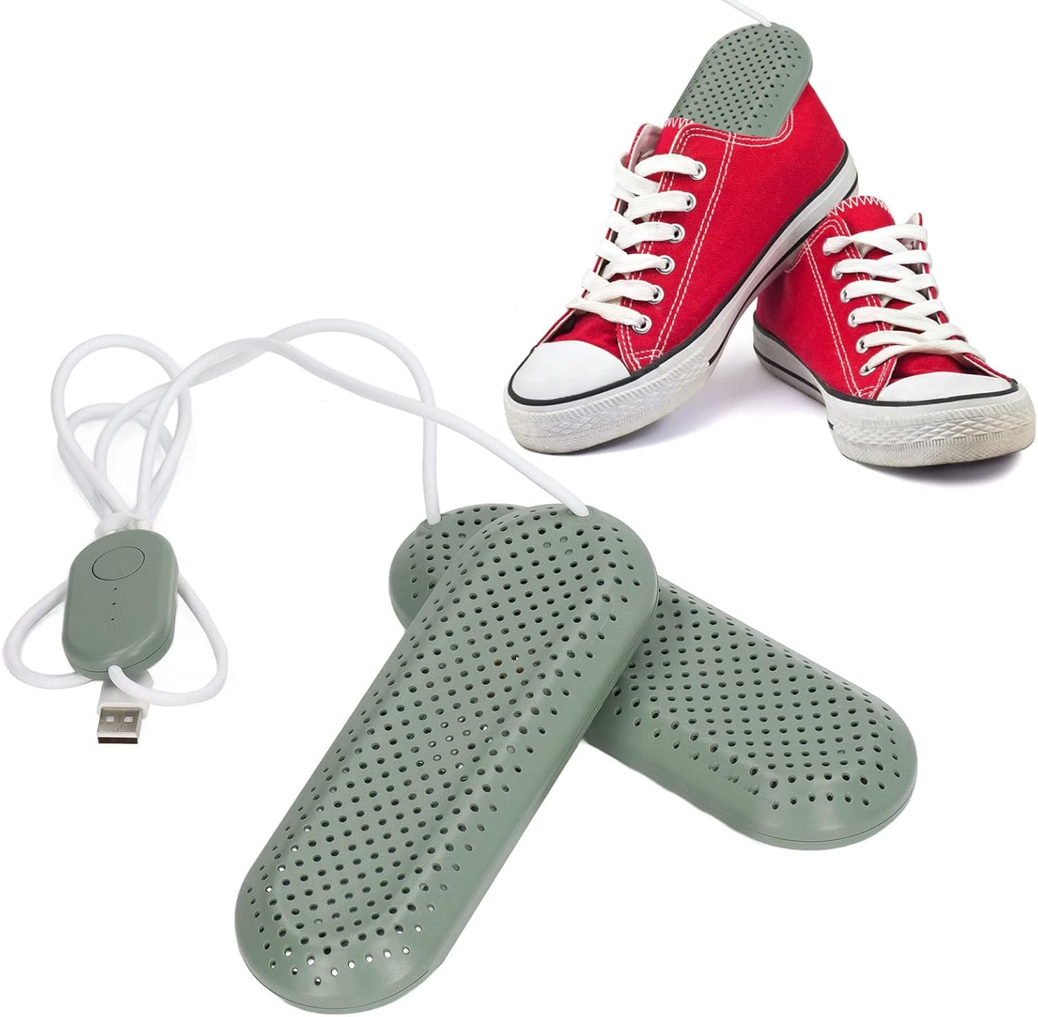 Jwthee Shoe Dryer, Ski Boot Dryer Portable Shoe Heater Dryer Electric ...